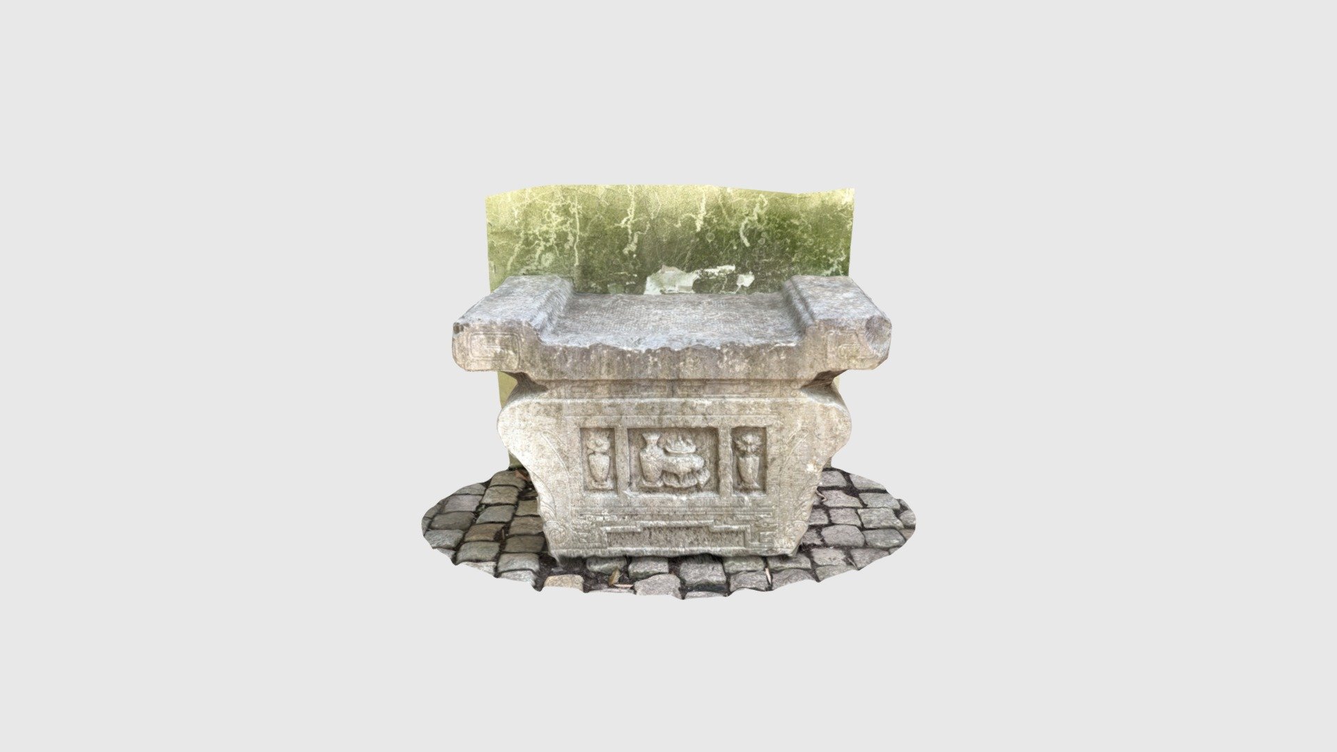 Stone Altar Table 石案台 - Download Free 3D model by Daichen Wang ...