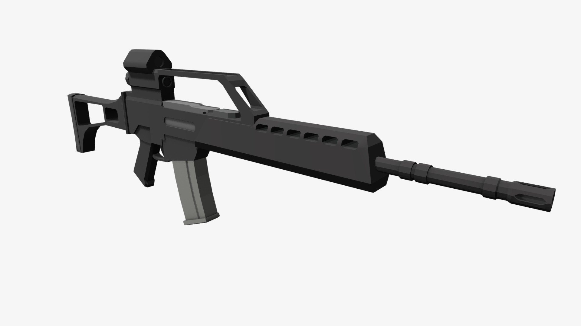 Low Poly G36 - 3D model by samanthacford [5690610] - Sketchfab