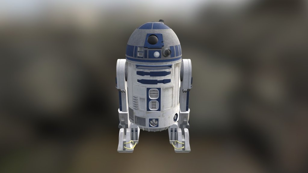 R2-d2 - 3D model by seanbrown682 [56924ce] - Sketchfab