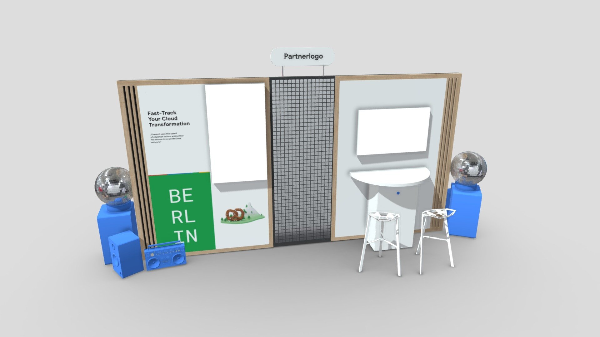 concept_linear_demo_wall - 3D model by insglueck [5693629] - Sketchfab