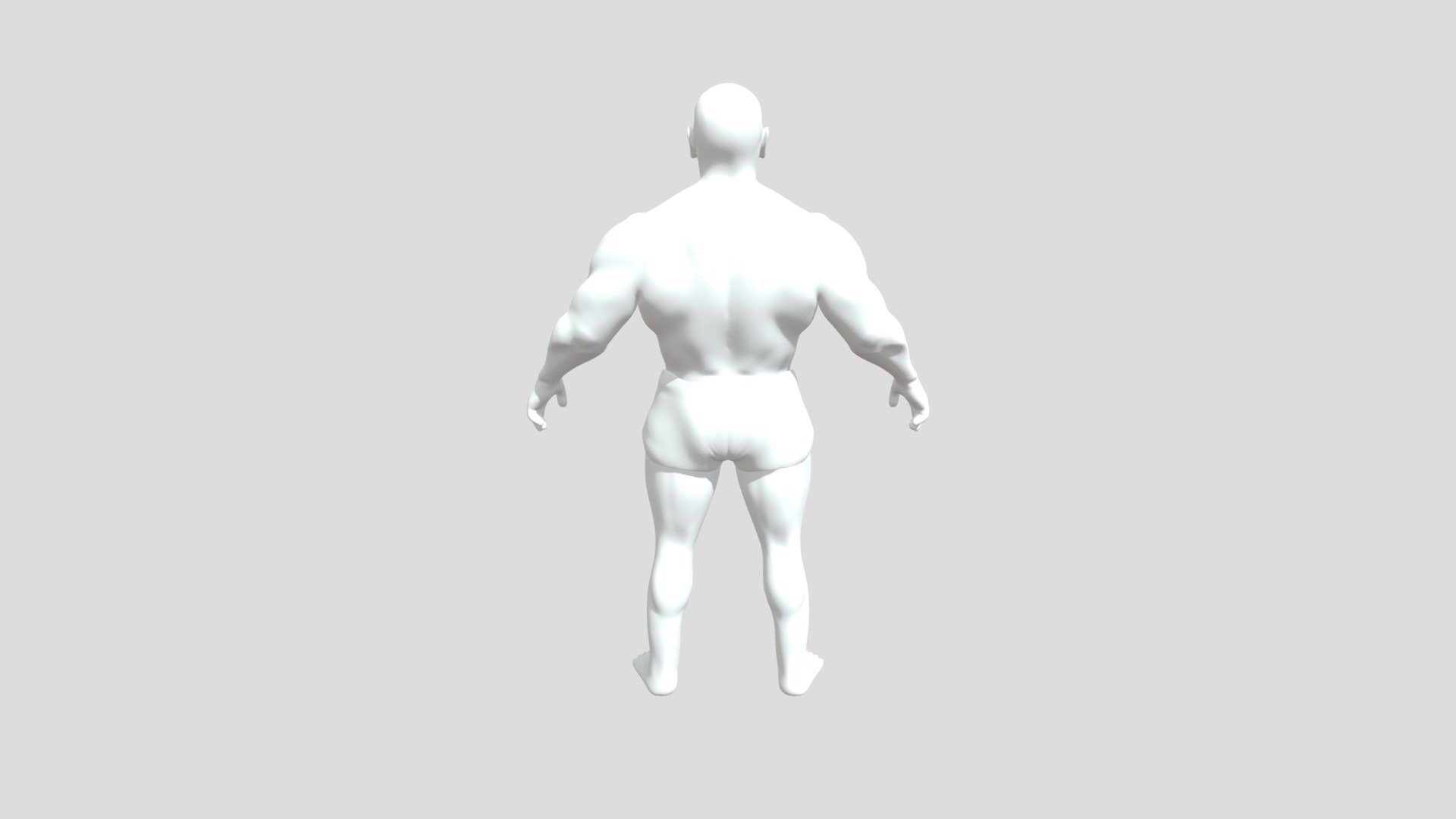 Dwarf in underwear - 3D model by sawabura [5693709] - Sketchfab