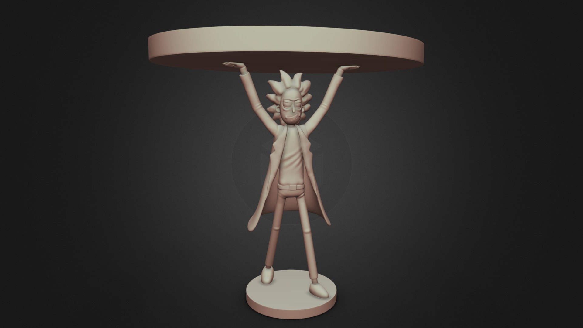 RICK AND MORTY STAND - Buy Royalty Free 3D model by yogi_sandhi ...