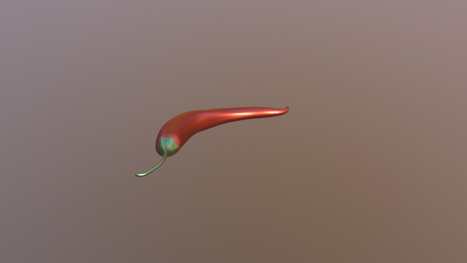 Red Chilli - 3D model by Virtual Reality (@simulanis) [569471b] - Sketchfab