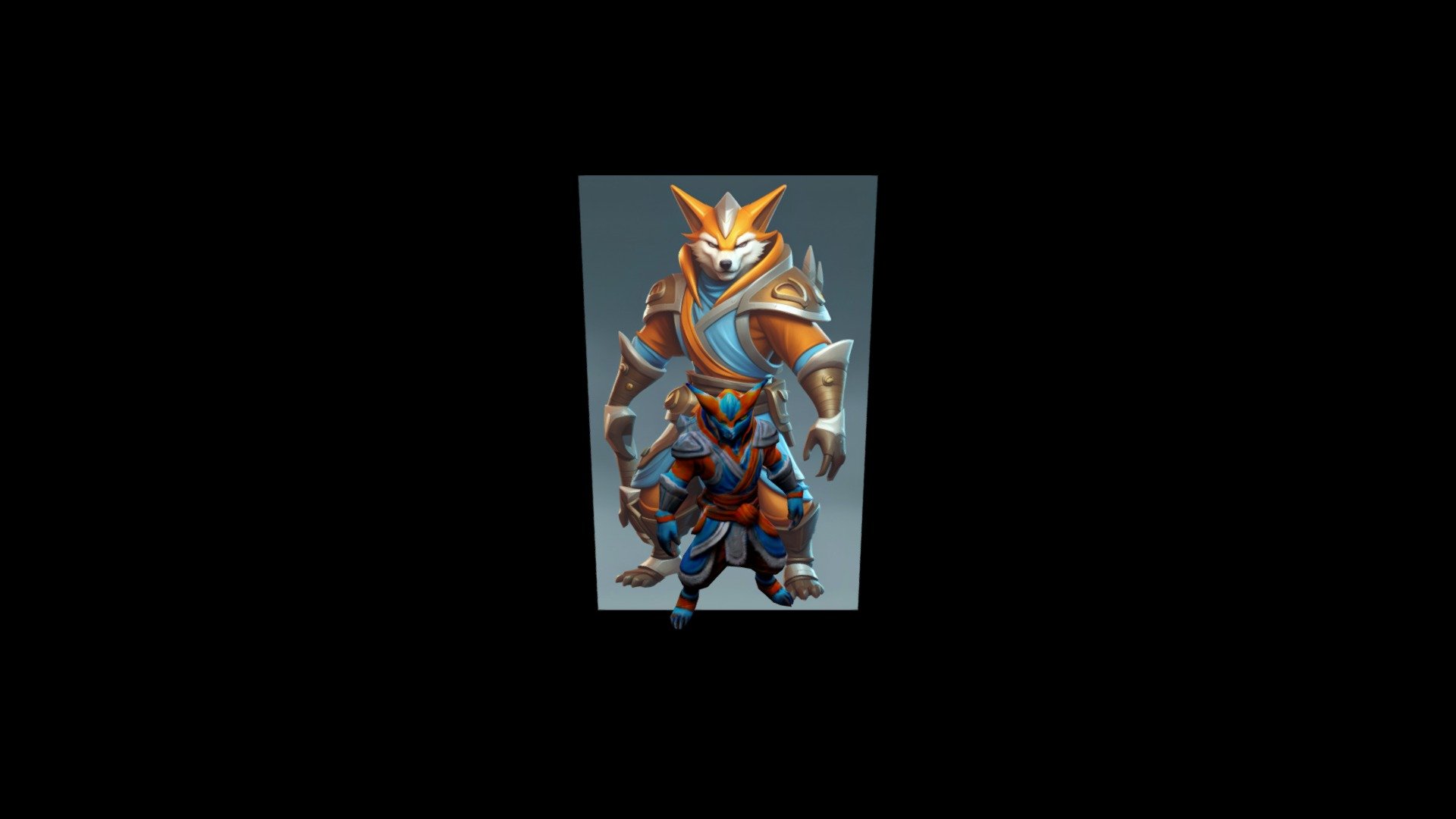 a cartoon character in armor A cartoon character - Download Free 3D ...