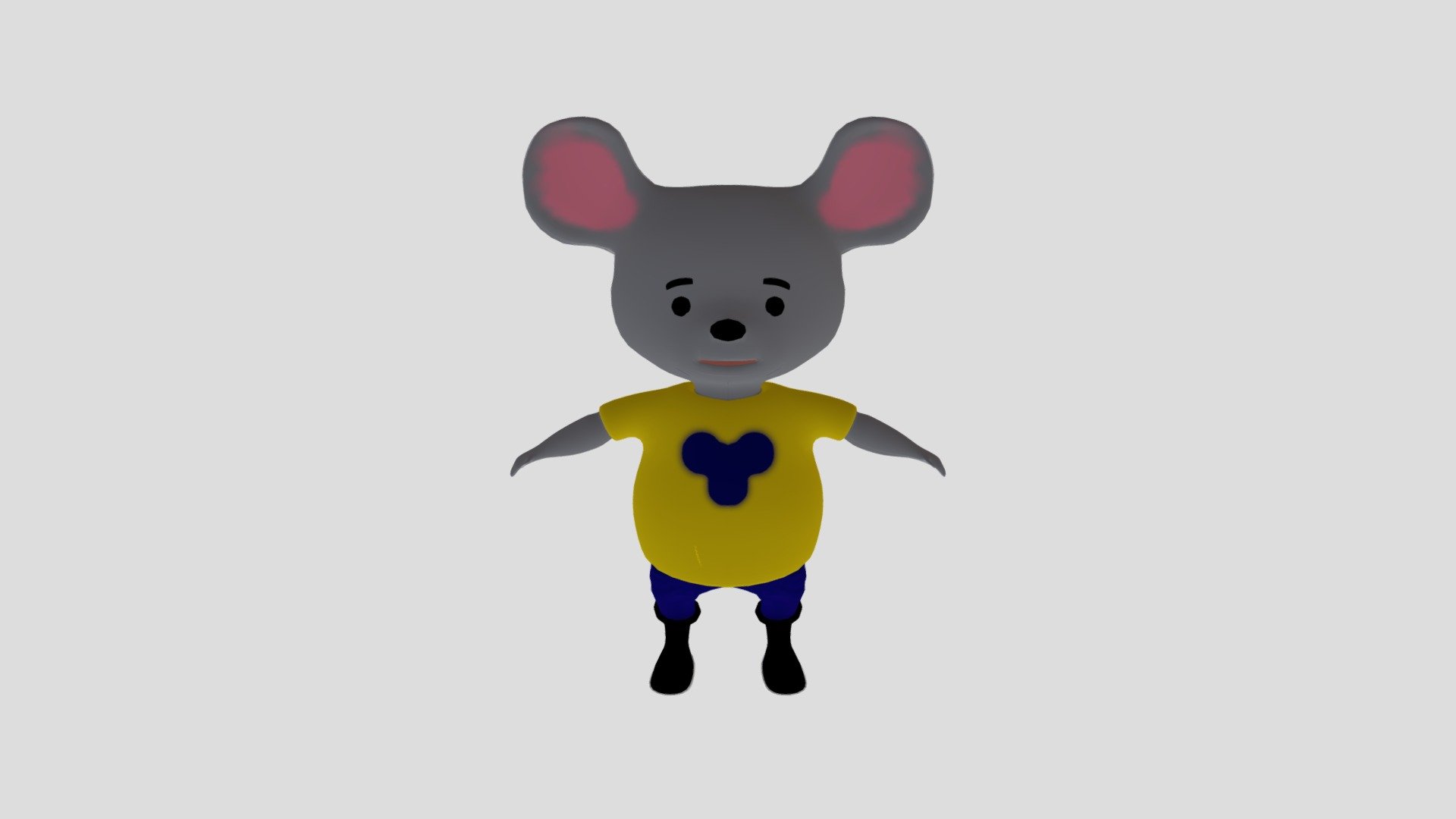 MOUSEDOLL//Character//DOLL//JERRY - Download Free 3D model by ...