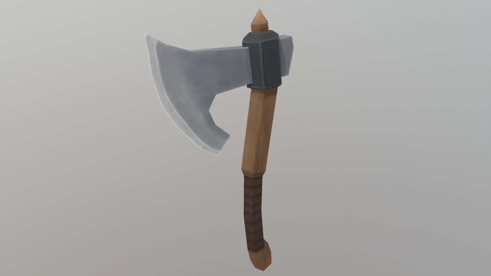 Low Poly Ax - Download Free 3D model by Peter Dranischnikov ...