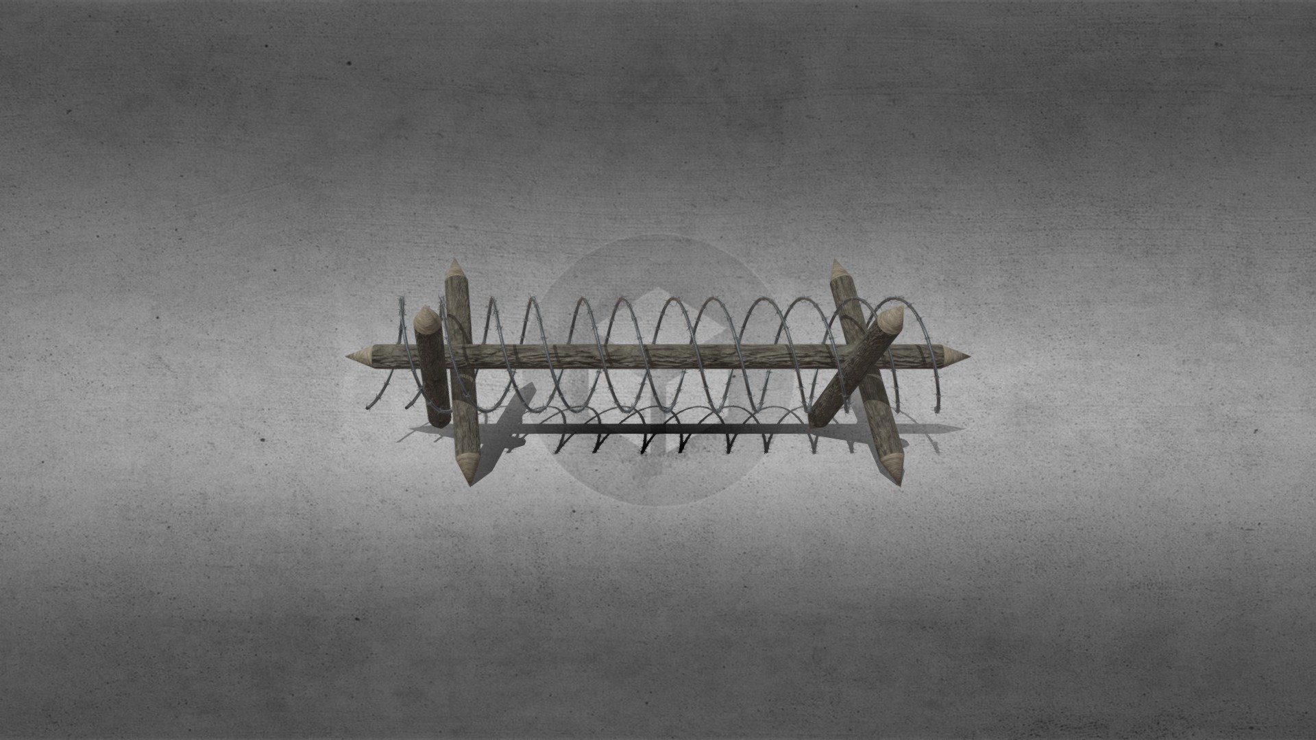 Barbed wire - Download Free 3D model by Maxscorpionz [5696e40] - Sketchfab