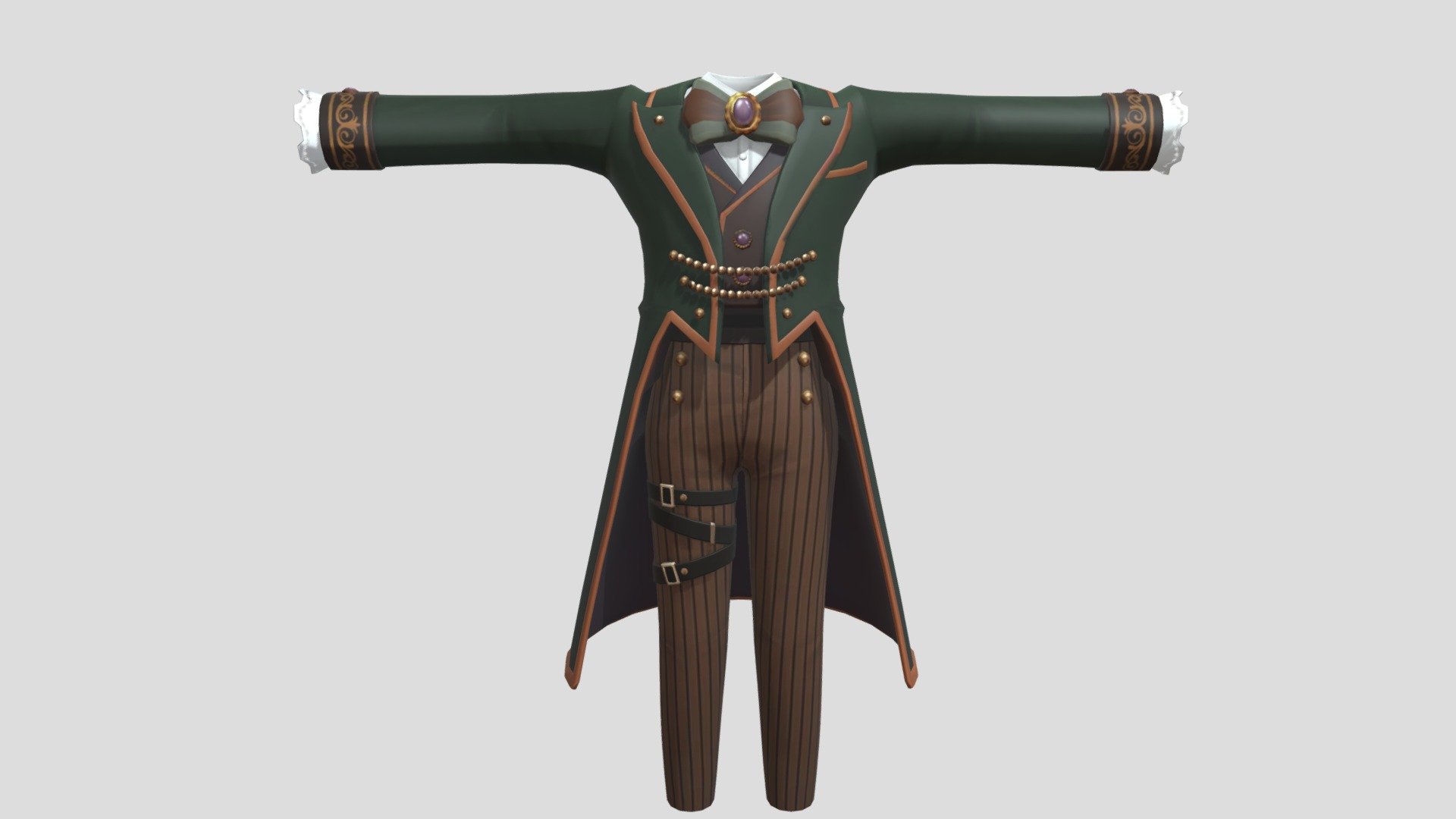 Mad Hatter Inspired Clothes - Download Free 3D model by Princess Gowns ...