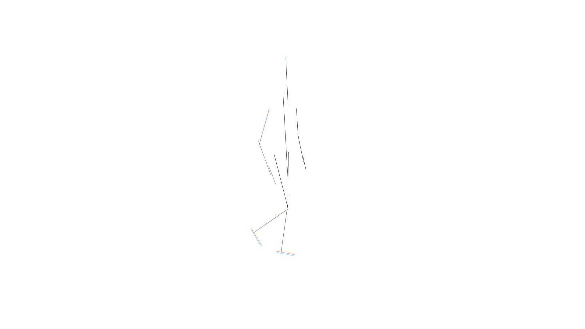 Stickman walk (28 Vertices) - Download Free 3D model by Sly_i [5699b7a ...