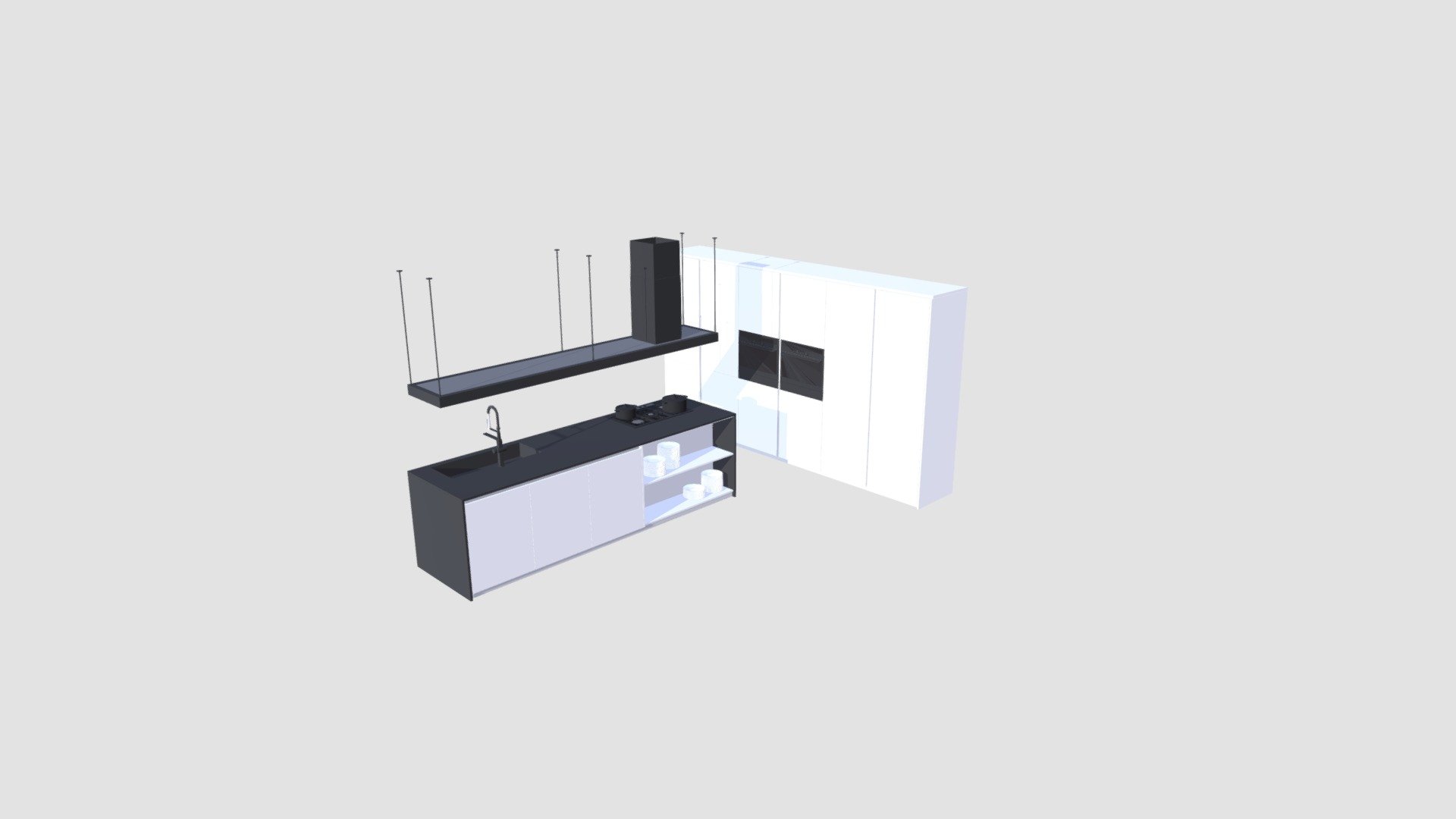 kitchen - Buy Royalty Free 3D model by Evermotion [569a301] - Sketchfab ...