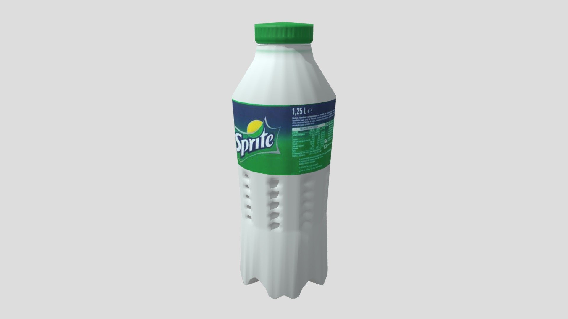 Sprite bottle - 3D model by MarleyI [569b202] - Sketchfab