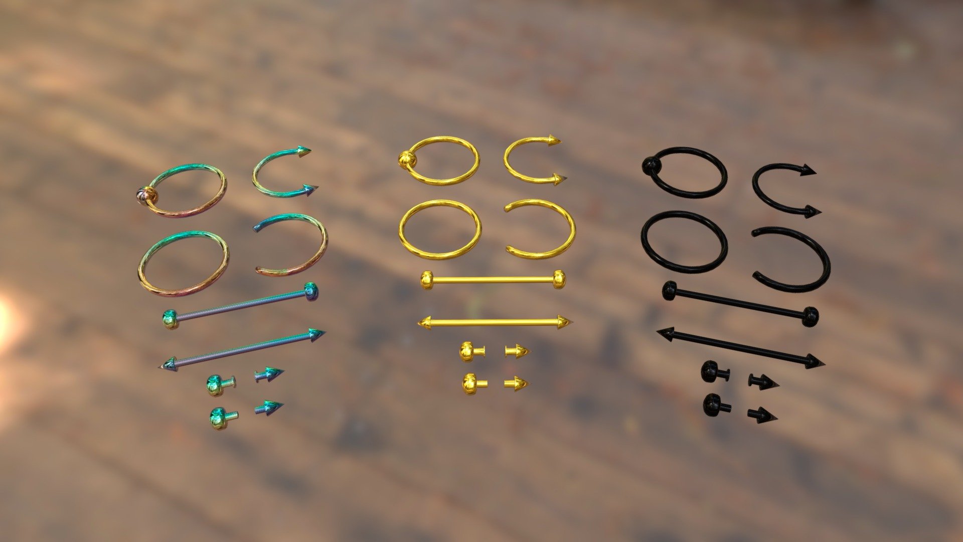 Piercing - 3D model by LavinaHusky [569b2a3] - Sketchfab