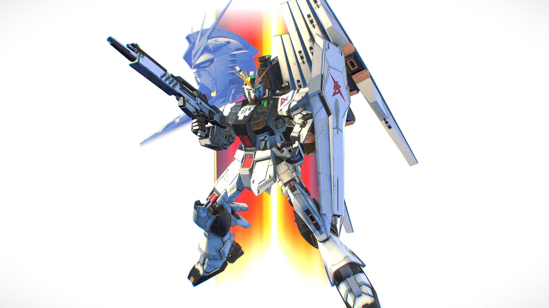 MOBILE SUIT RX-93 ν-GUNDAM - 3D model by g_miyamoto [569b5df] - Sketchfab