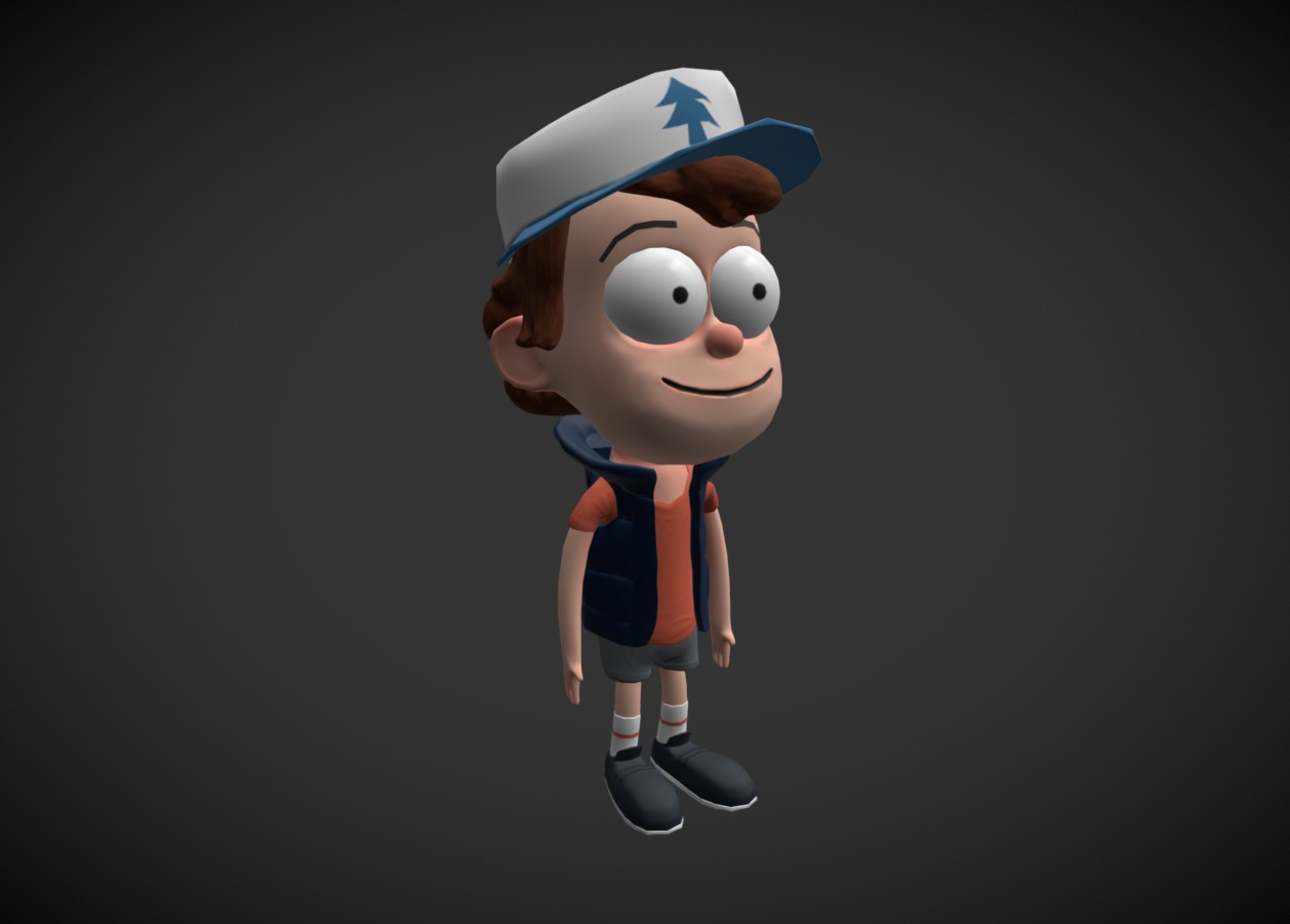 Dipper - 3D model by Catherine Valle (@catherinevallek) [569d161 ...