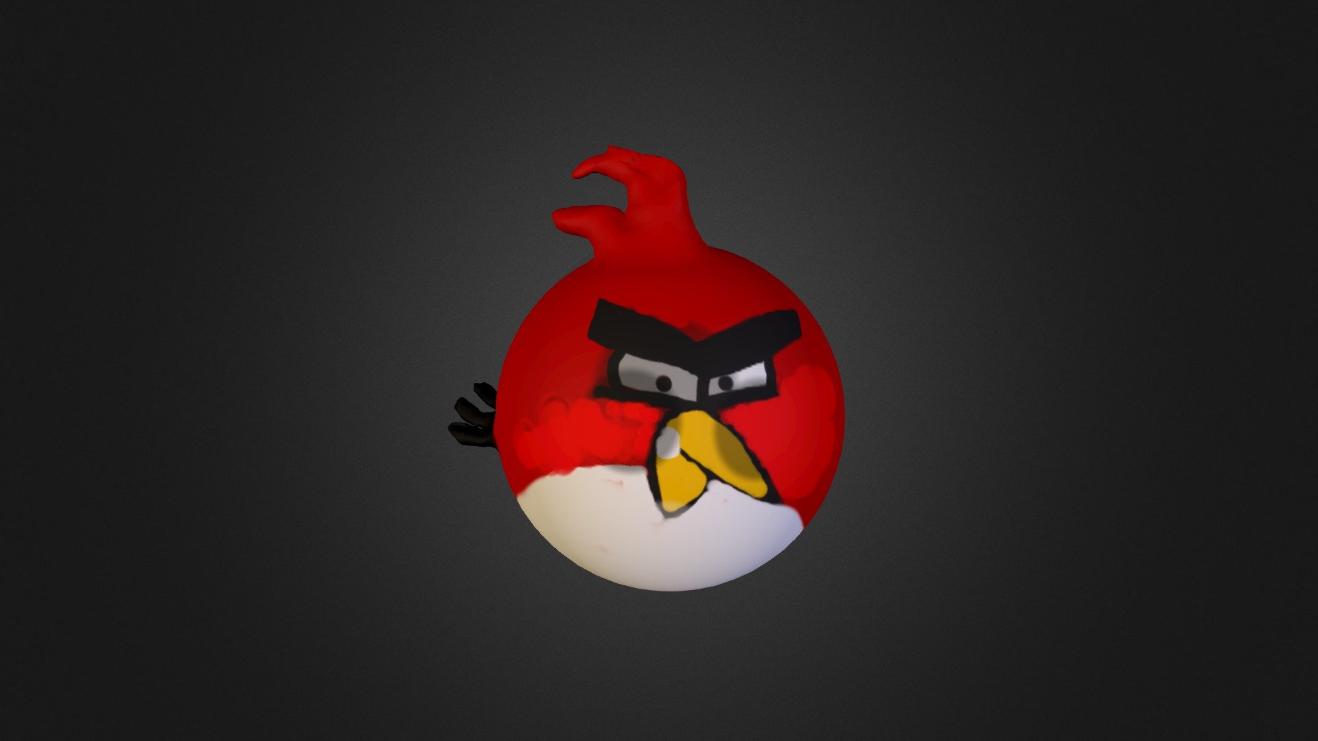 angry birds - 3D model by leopoly [569d275] - Sketchfab