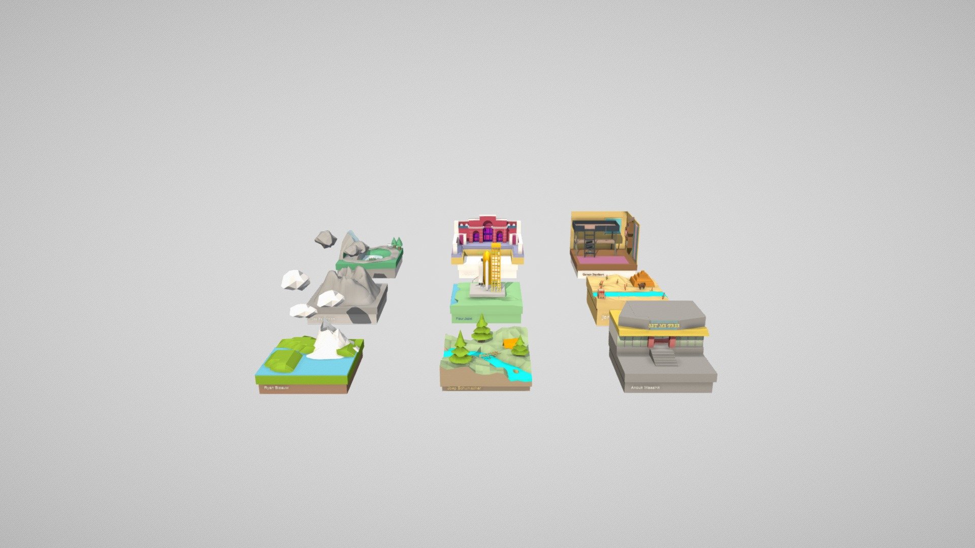 Eigen Wereld_22MVA - Download Free 3D model by animatieroc [56a11e9 ...