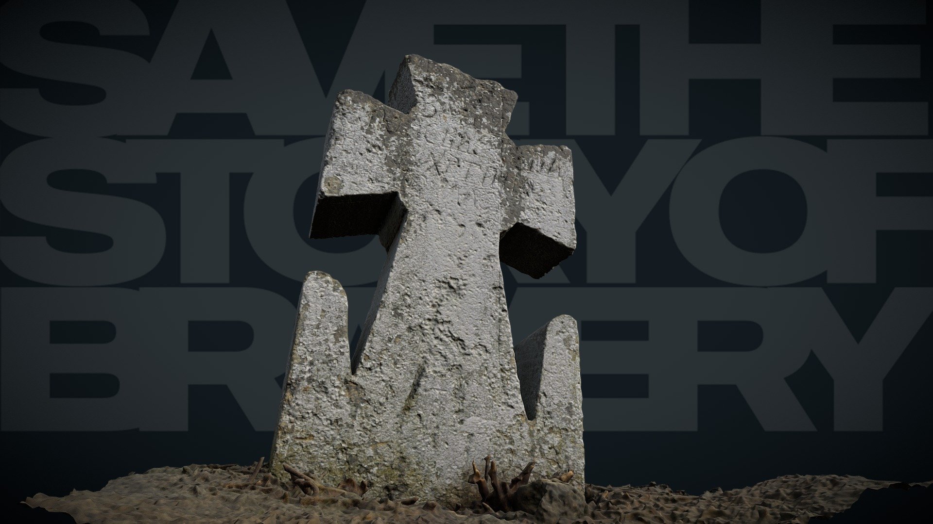 1854 Cossack Cross 7 - Kuialnyk cemetery - 3D model by ...