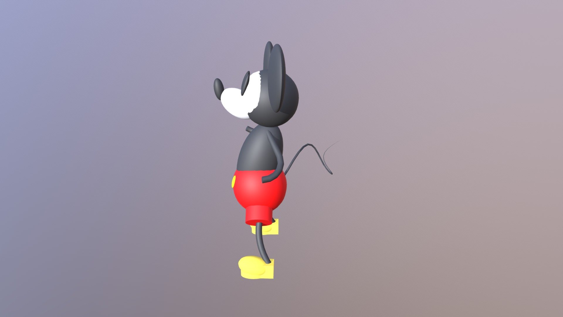 Mickey - 3D model by teruaoi [56a1b3b] - Sketchfab