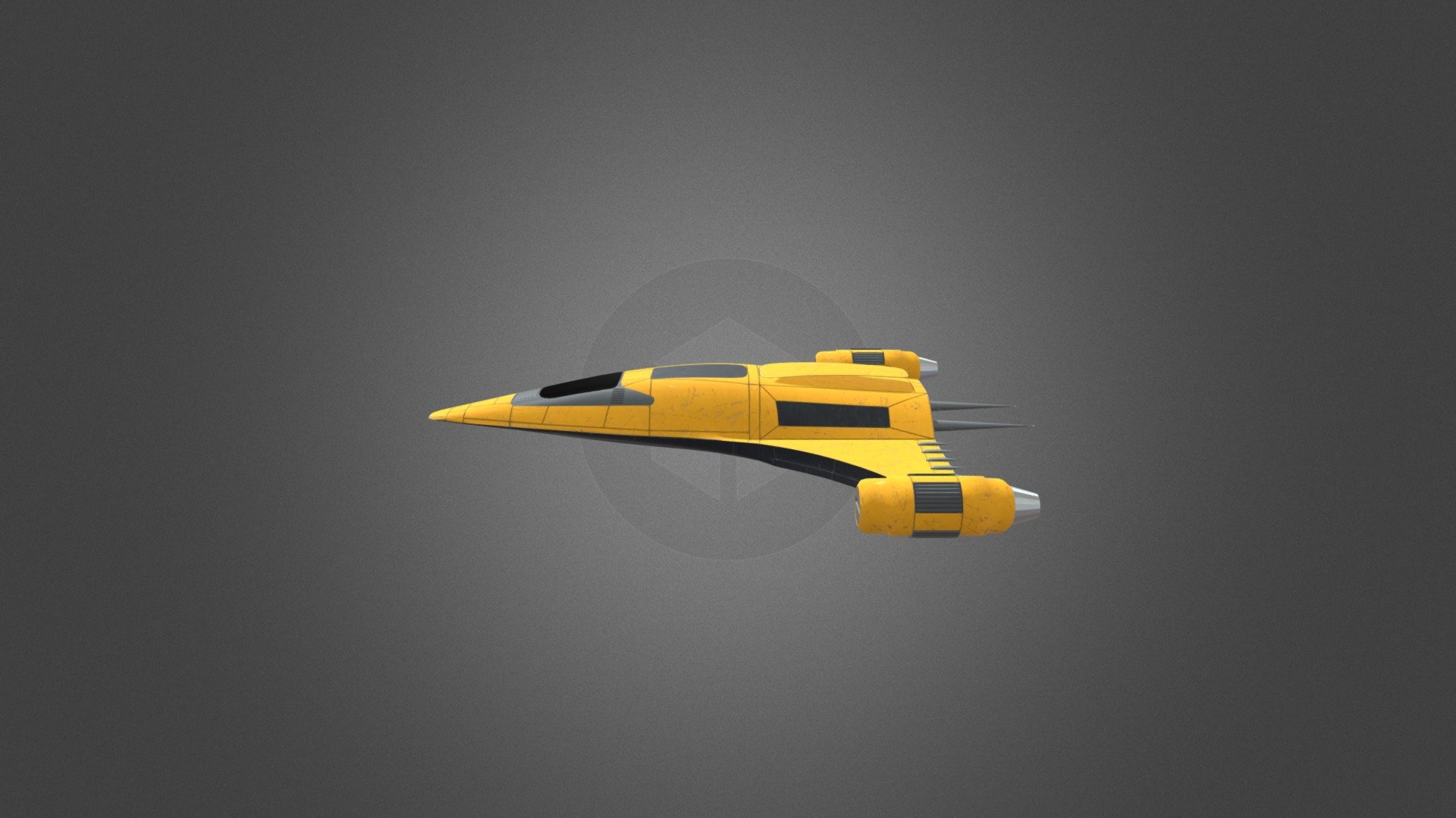 Spaceship - Marcel Gonzalez - 3D model by santmarcbcn [56a2a3d] - Sketchfab