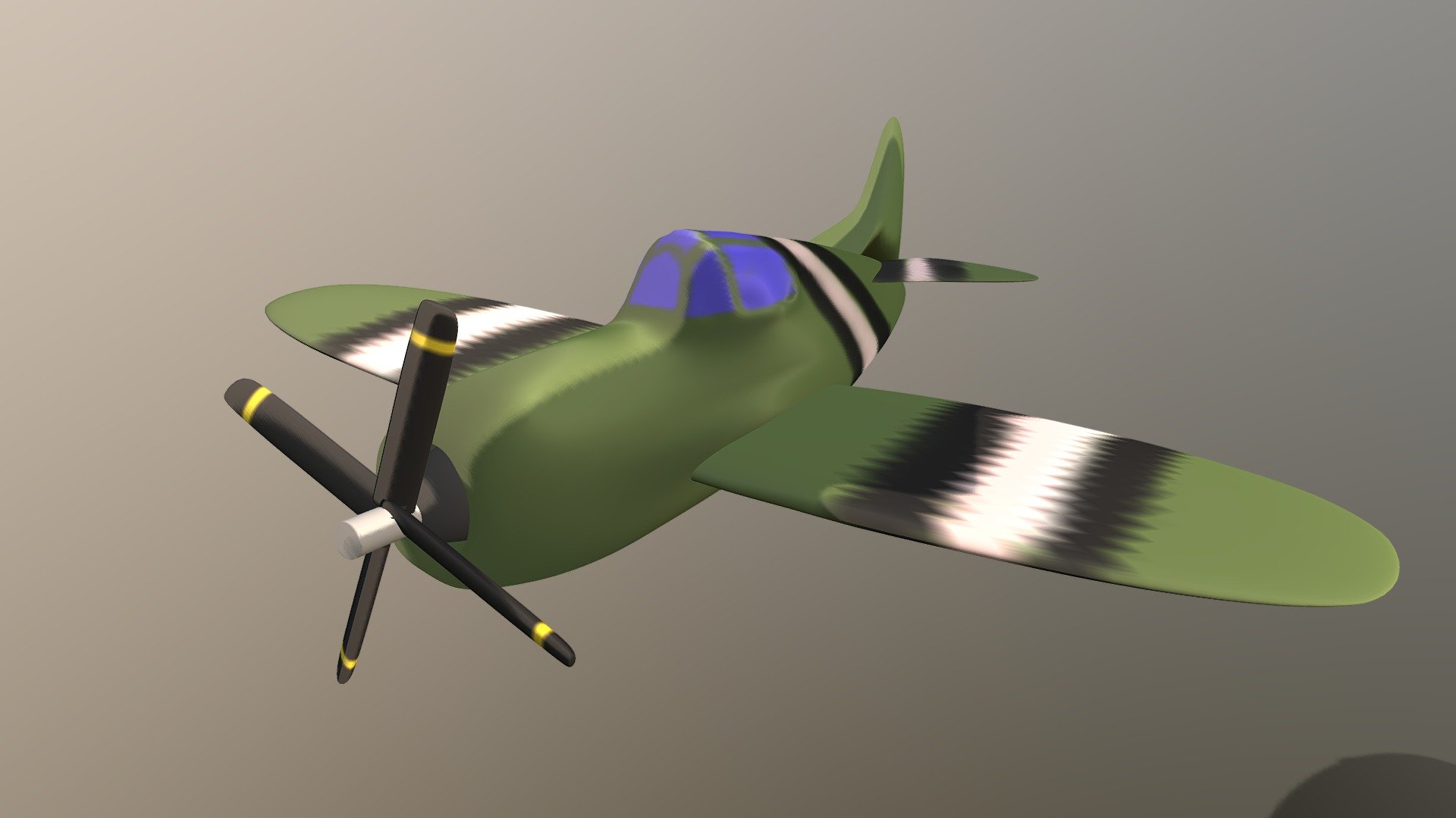 First skulpt plane - 3D model by The fancy bear (@A_fancy_bear ...
