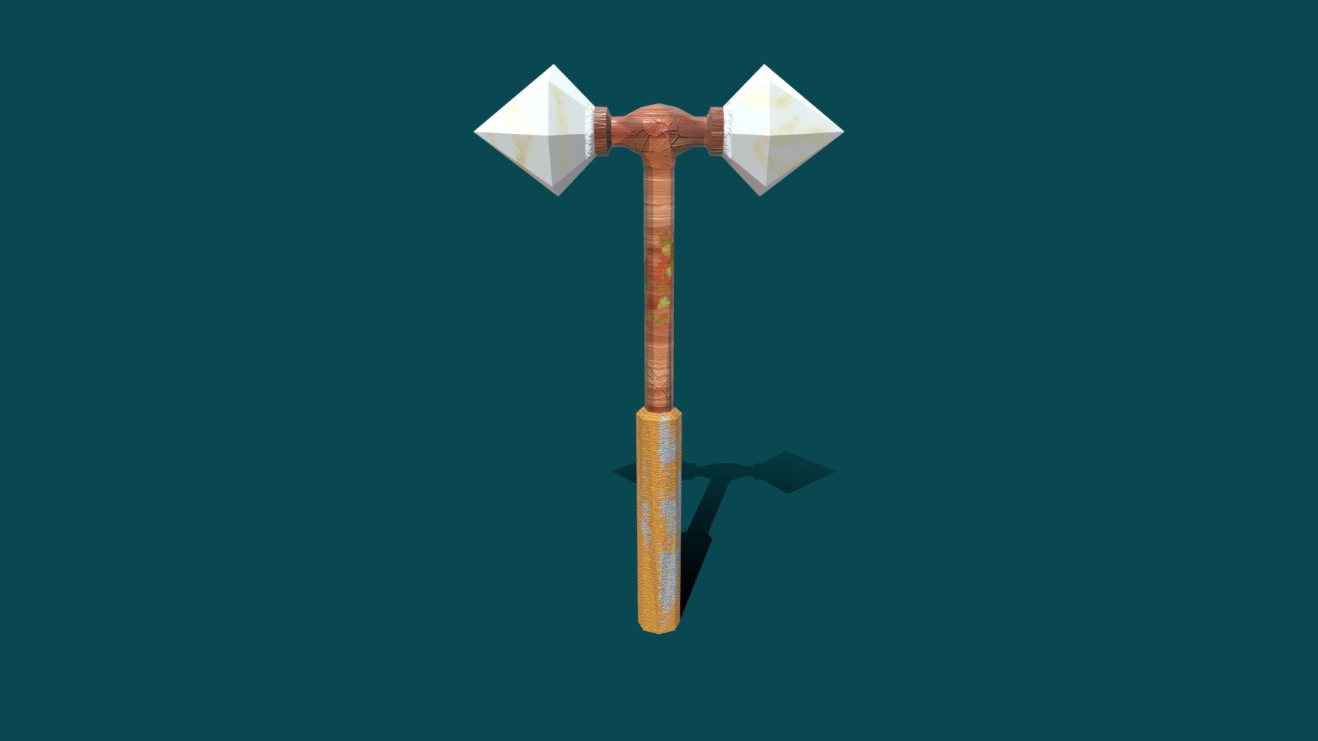 Textured Hammer - 3D model by SmilingDread04 [56a59d5] - Sketchfab
