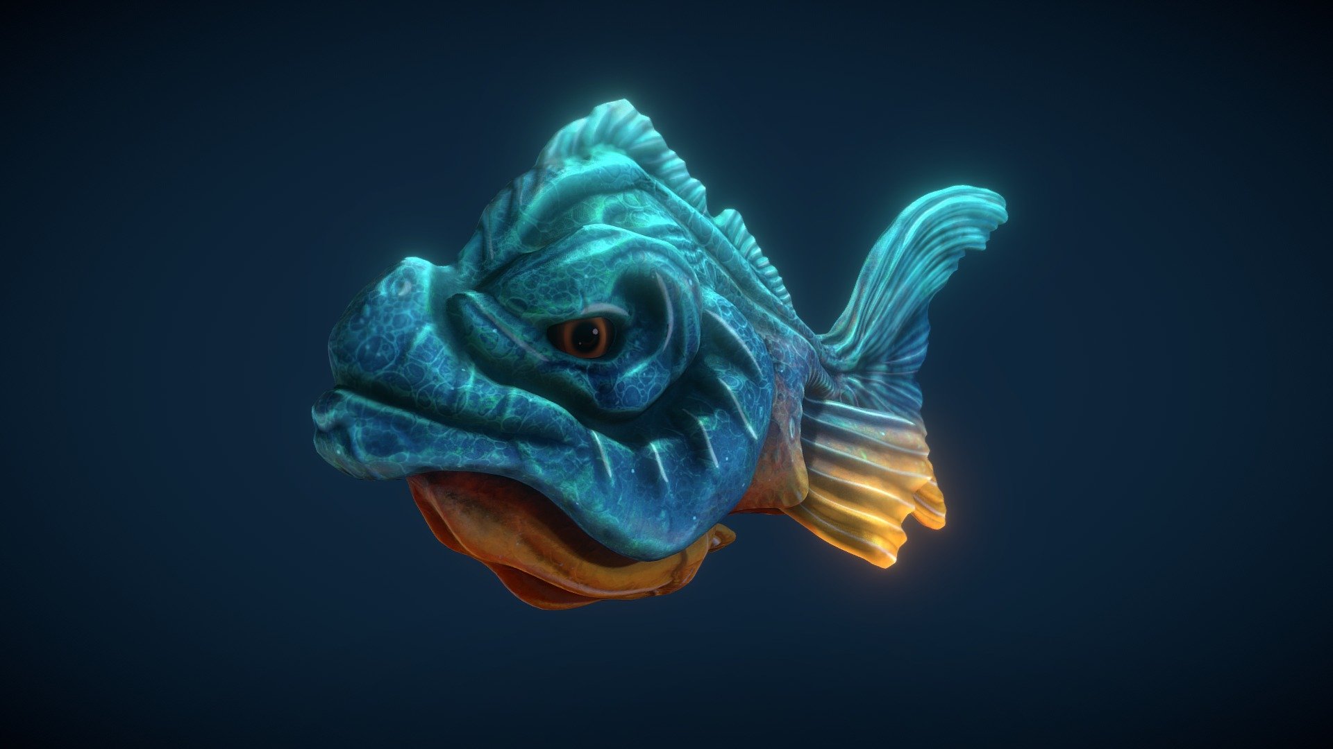 Fish - 3D model by StebaneVCT [56a6787] - Sketchfab