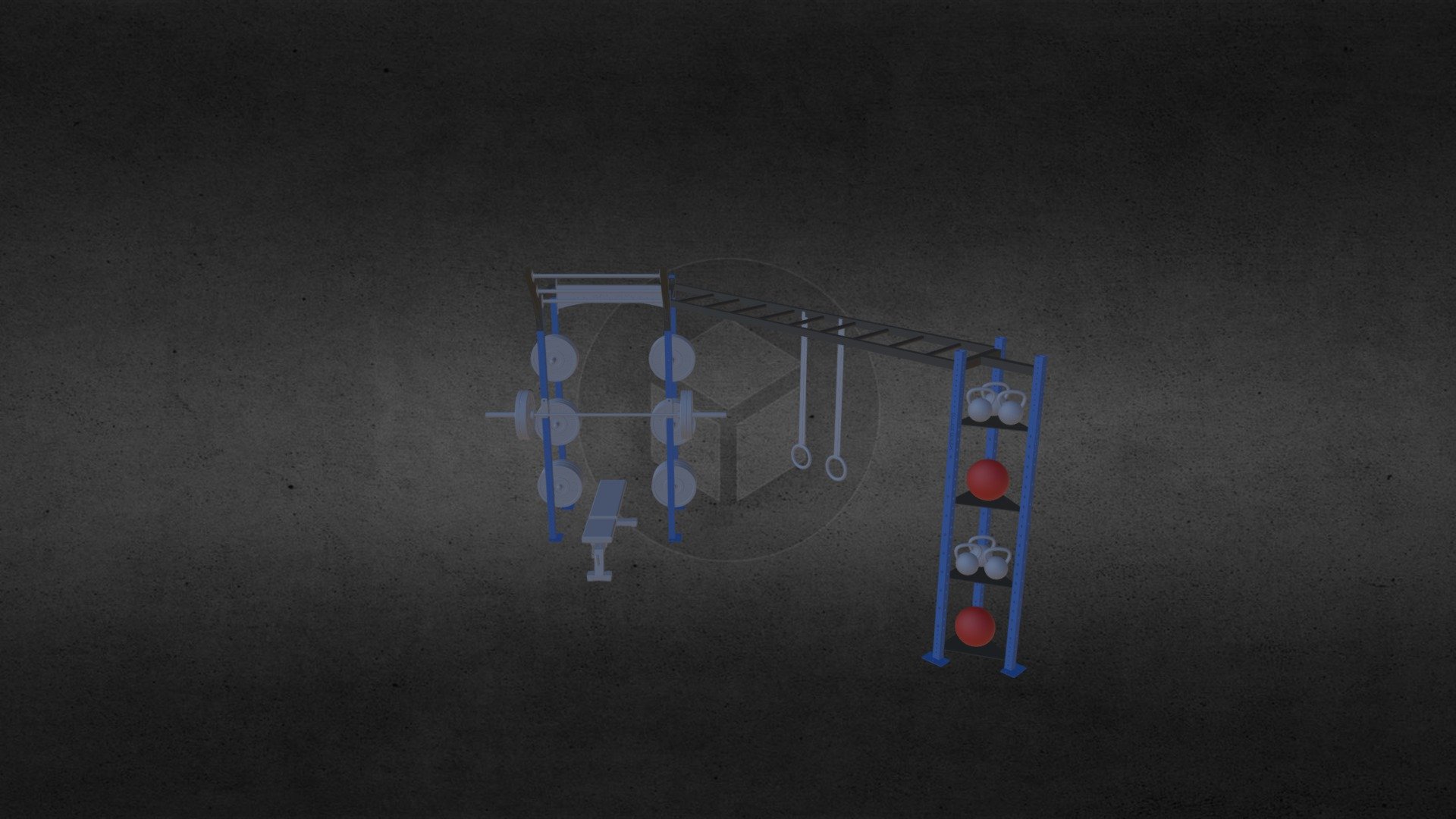 Custom Rig Design - 3D model by blkboxfitness [56a7504] - Sketchfab