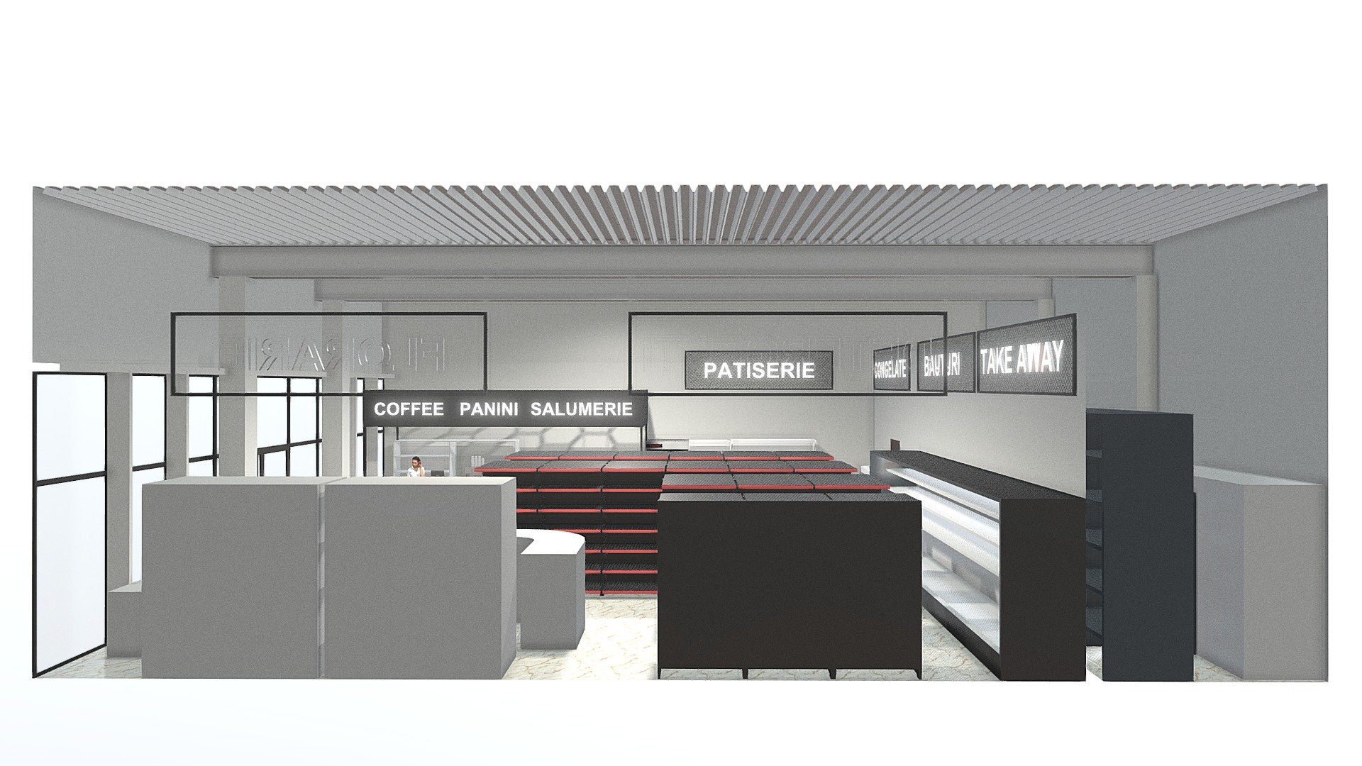 Randare spațiu comercial: Frescia Store - 3D model by Patrudoizero ...