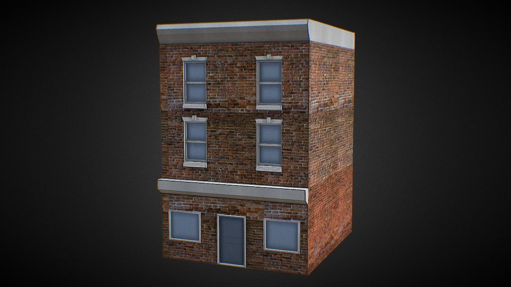 Old Building 3 - 3D model by Kacprzyk (@vermin320) [56a7ed8] - Sketchfab
