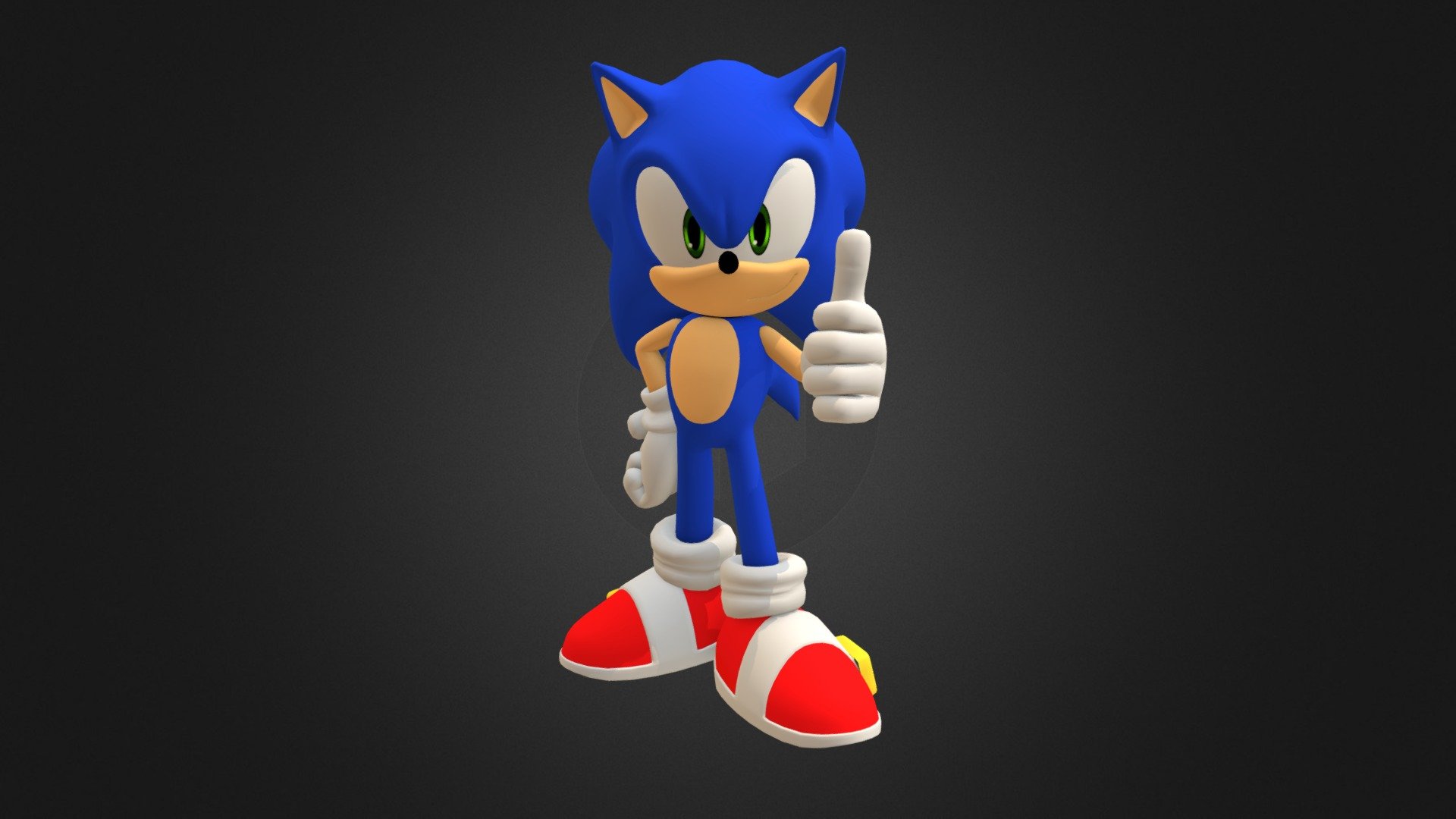 Chr Sonic - 3D model by SonicRunnersAdventure [56a8614] - Sketchfab