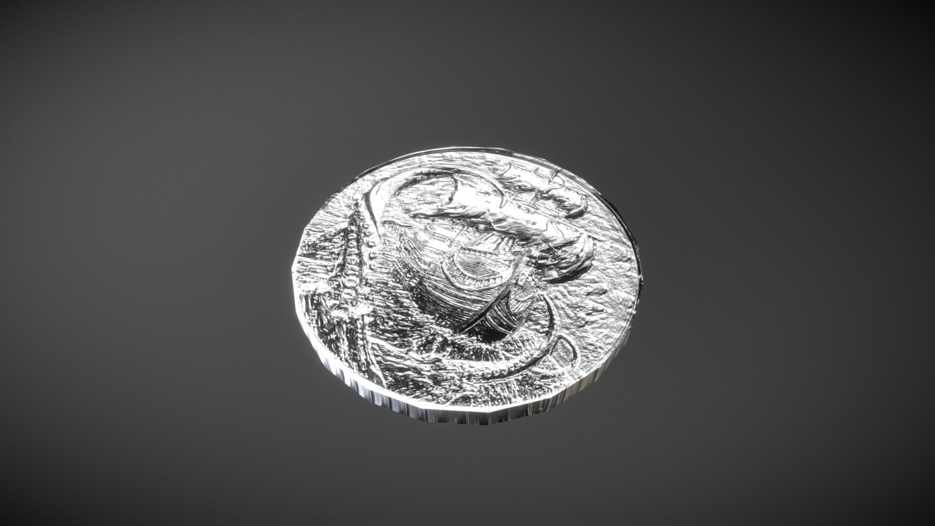 Pirate coin - Download Free 3D model by Luan (@luanche) [56a91ee ...