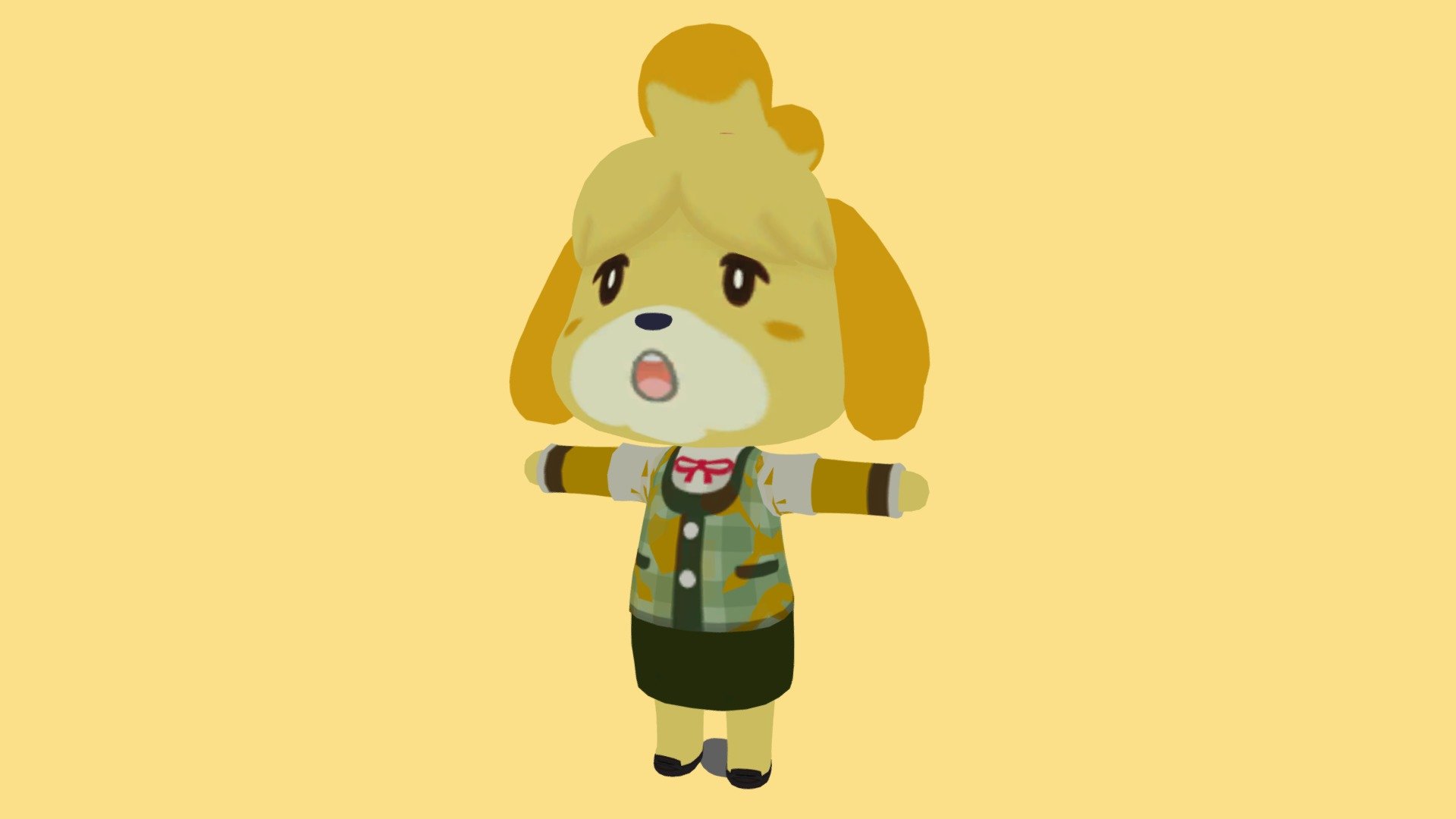 isabelle gmod version - Download Free 3D model by Meme bonfie ...