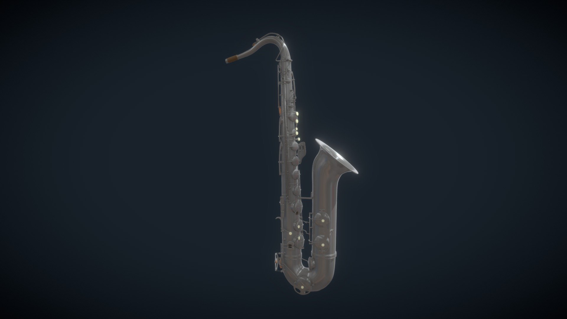 Saxophone from real life - 3D model by wlaar21 [56a9ec4] - Sketchfab