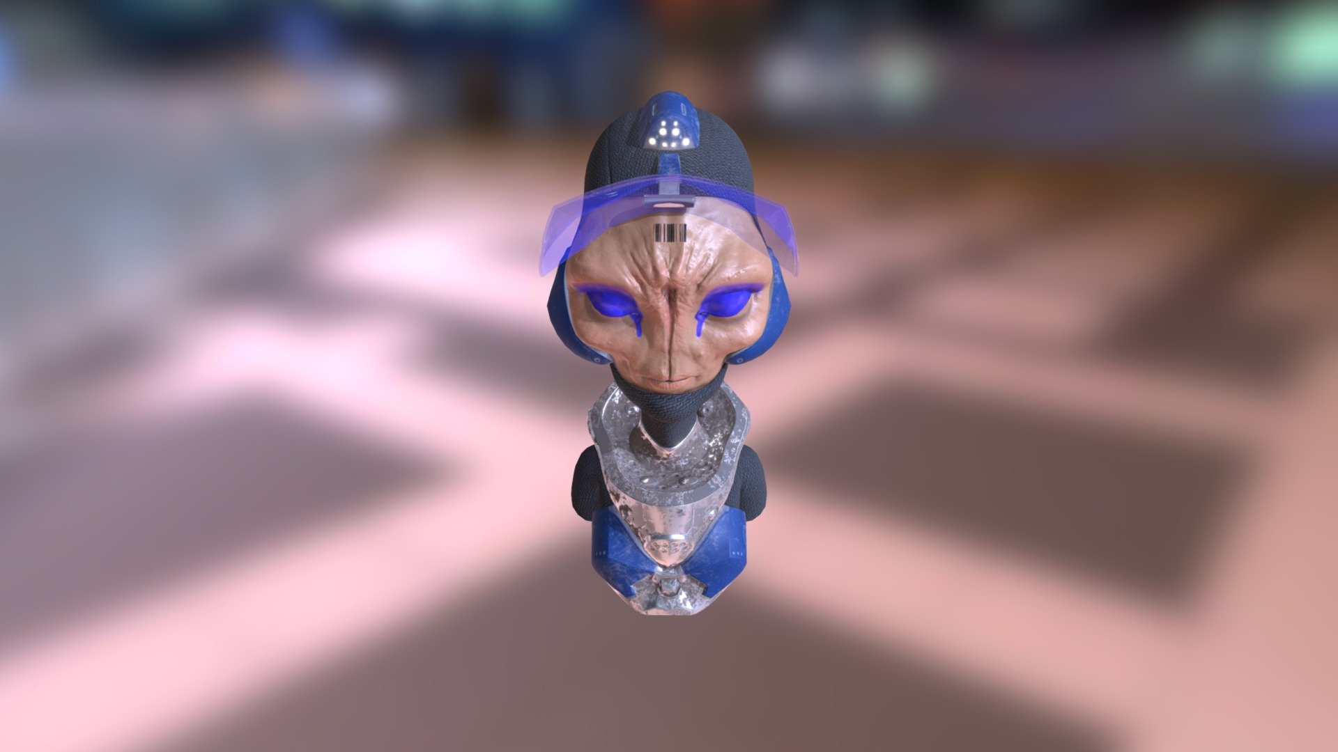 Alien - 3D model by ZDK [56a9fc5] - Sketchfab