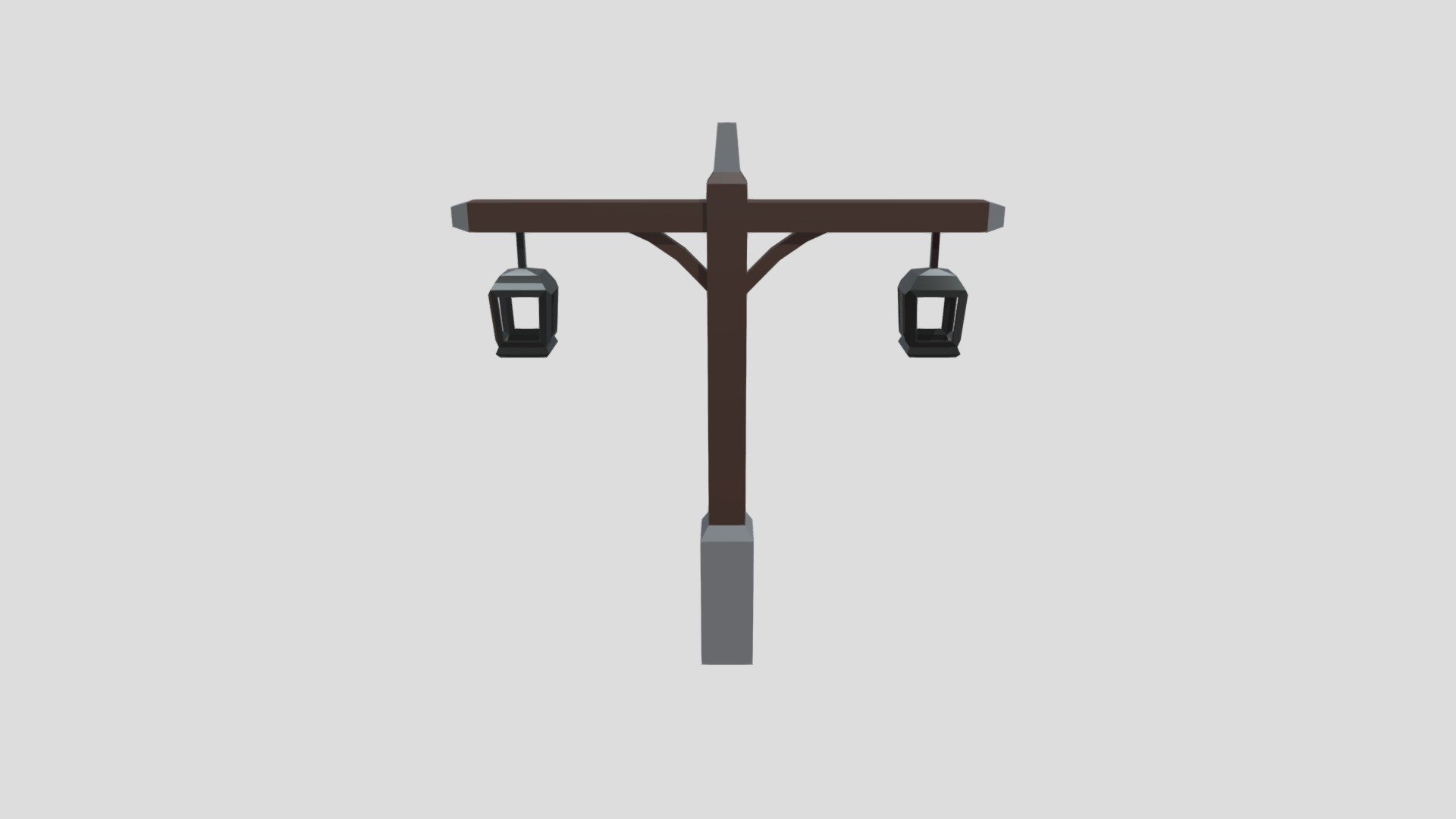 Medieval Light Pole - 3D model by Maurício Porto (@mauricioporto ...