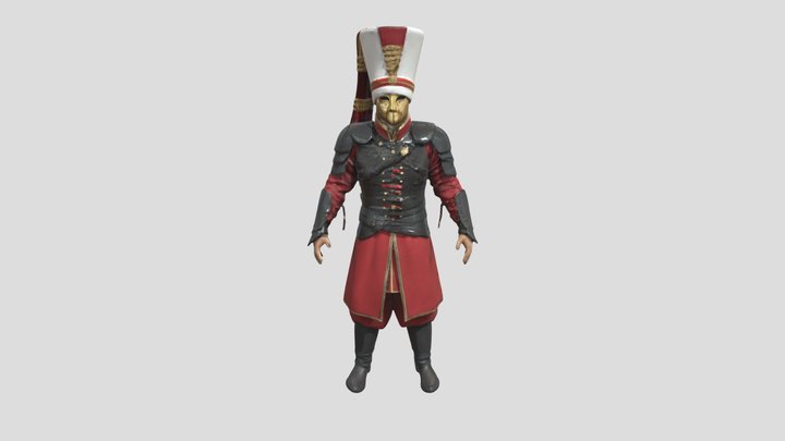 Ottoman 3D models - Sketchfab