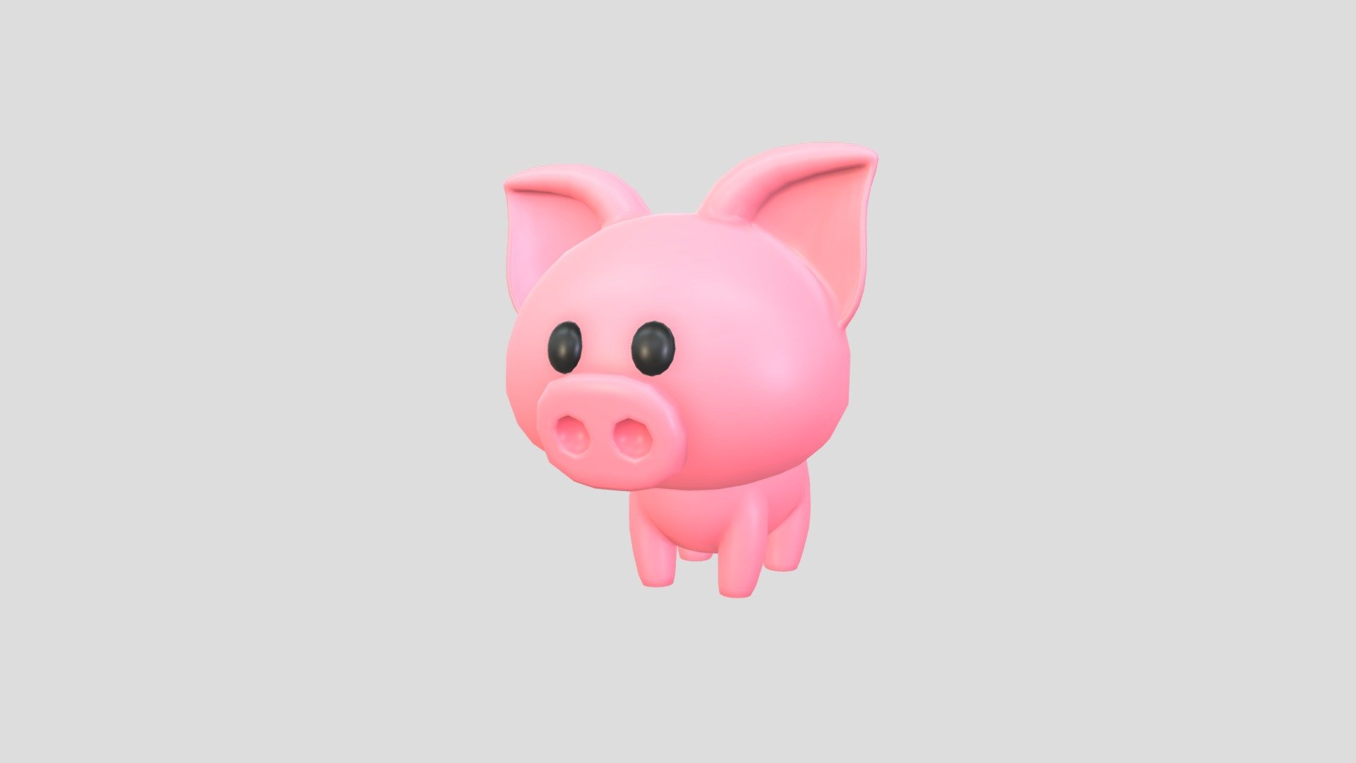 Character026 Pig - Buy Royalty Free 3D model by BaluCG [56adc87 ...