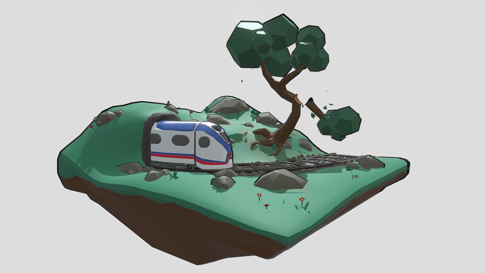 Hunnybee Diorama - 3D model by Maxwell Walton (@MaxwellWalton) [56adee3 ...