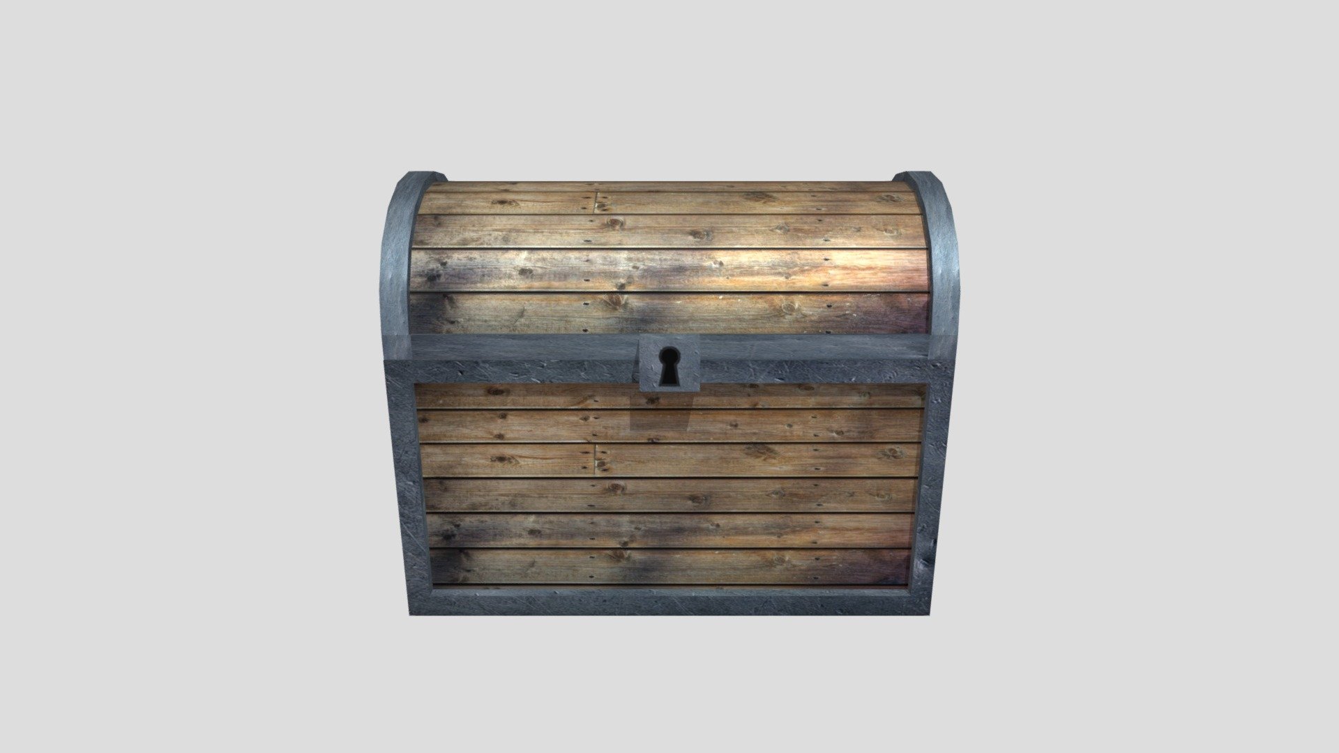 Wood and Metal Chest 3D Animation - 3D model by nottjem18 [56b33bf ...
