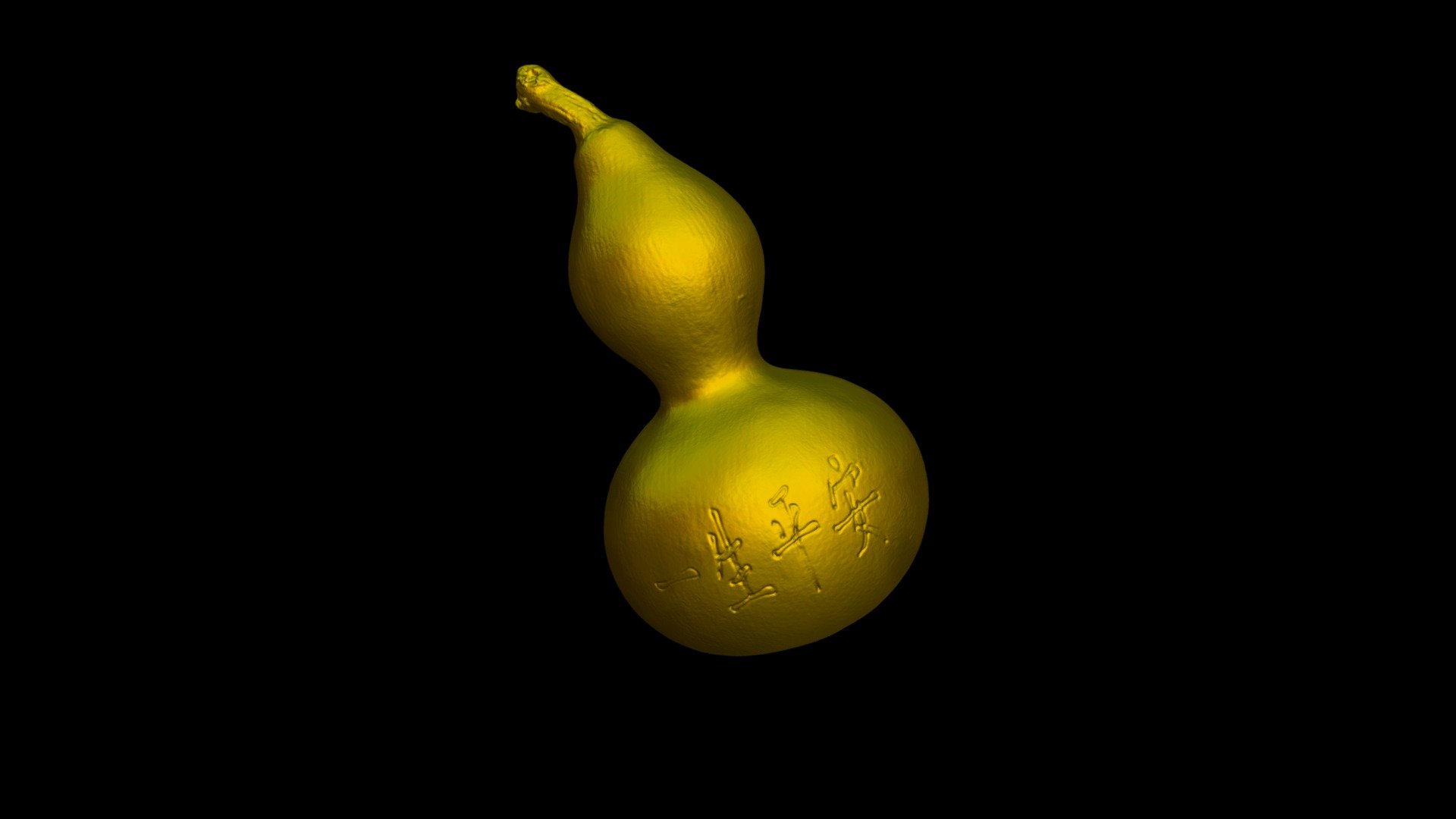 Gourd - Download Free 3D model by Thunk3D 3D Scanner (@Lily.Qin1) [56b83b0] - Sketchfab