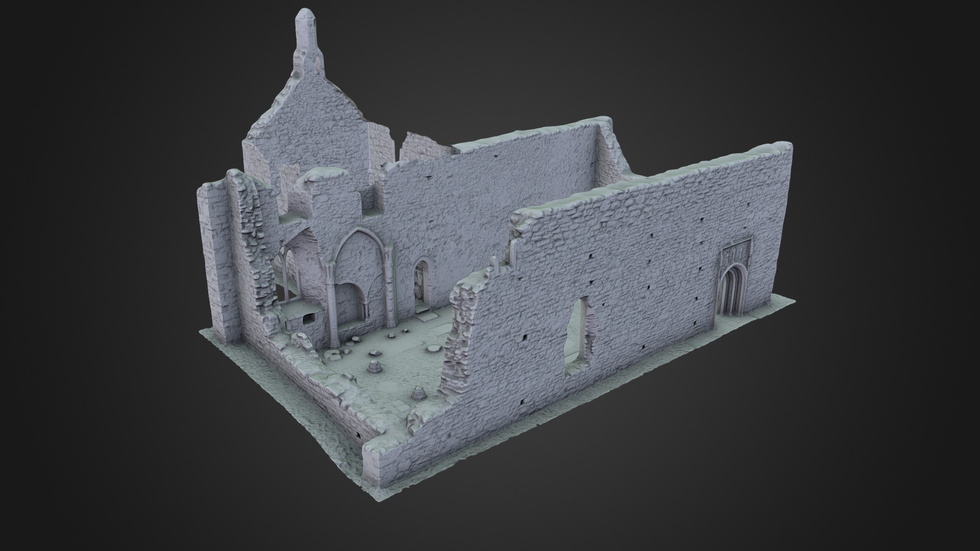 Cathedral - 3D model by The Discovery Programme (@discoveryprogramme ...