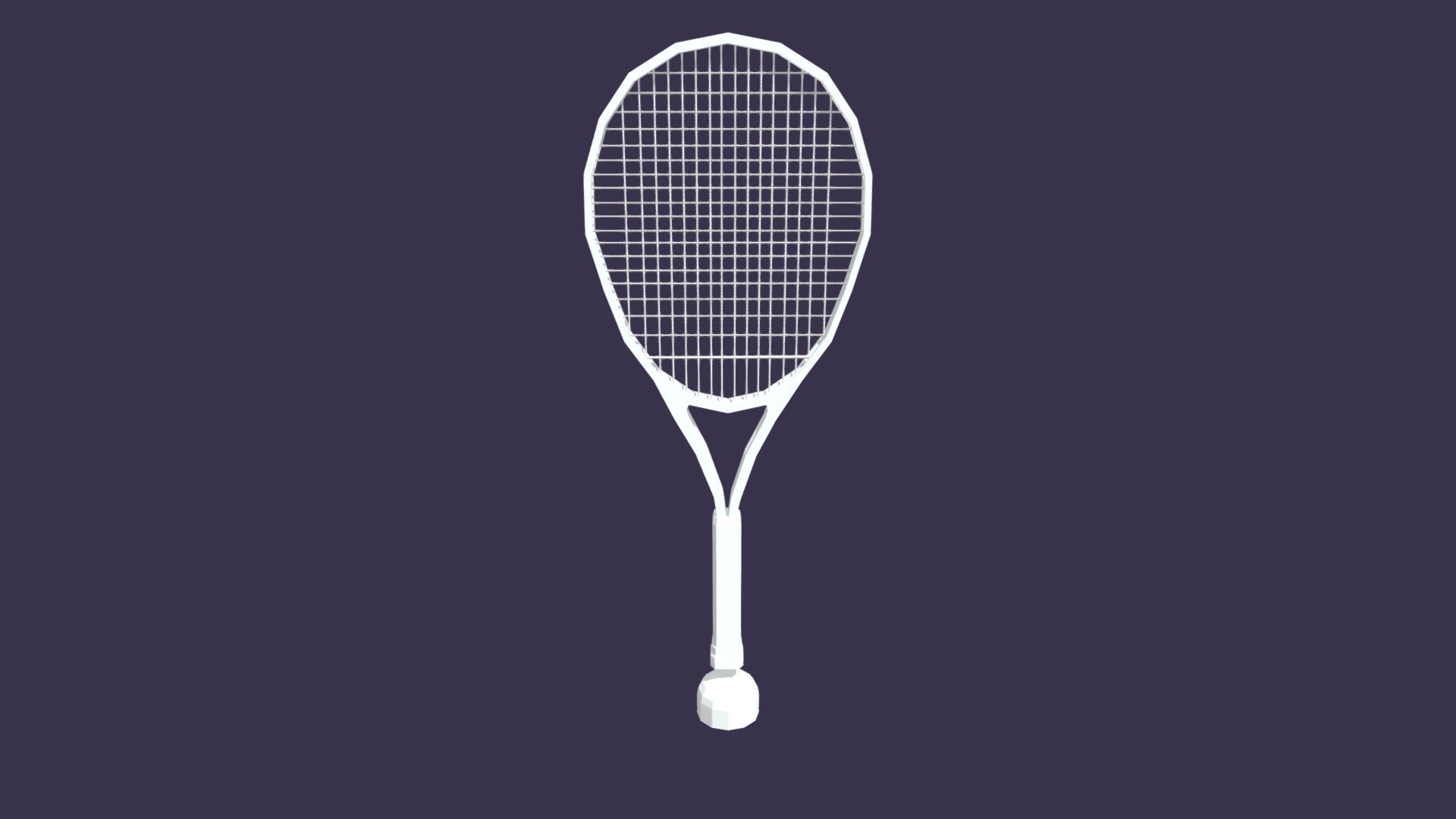 Tennis Racket - Download Free 3D model by Caue97 [56bda2a] - Sketchfab