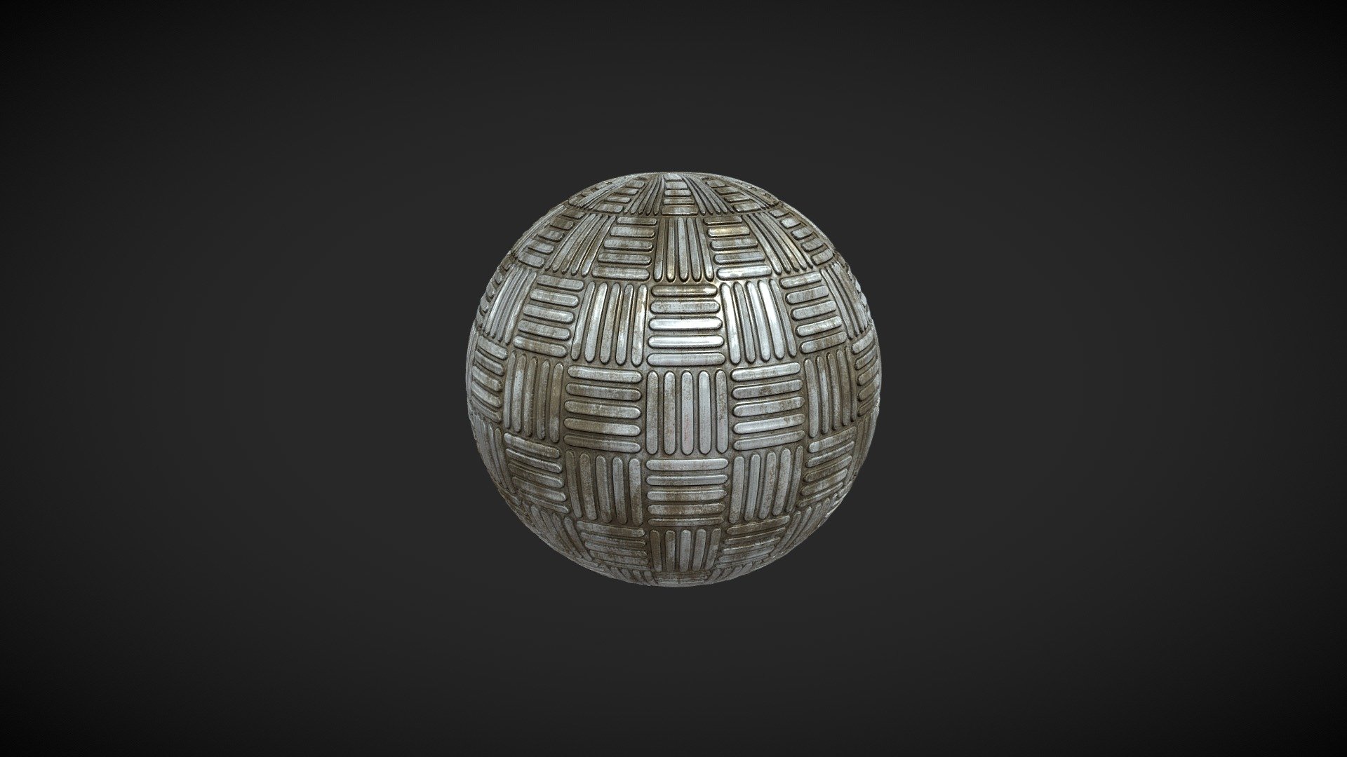 Tread Plate Metal Procedural Material - Download Free 3D model by Game ...
