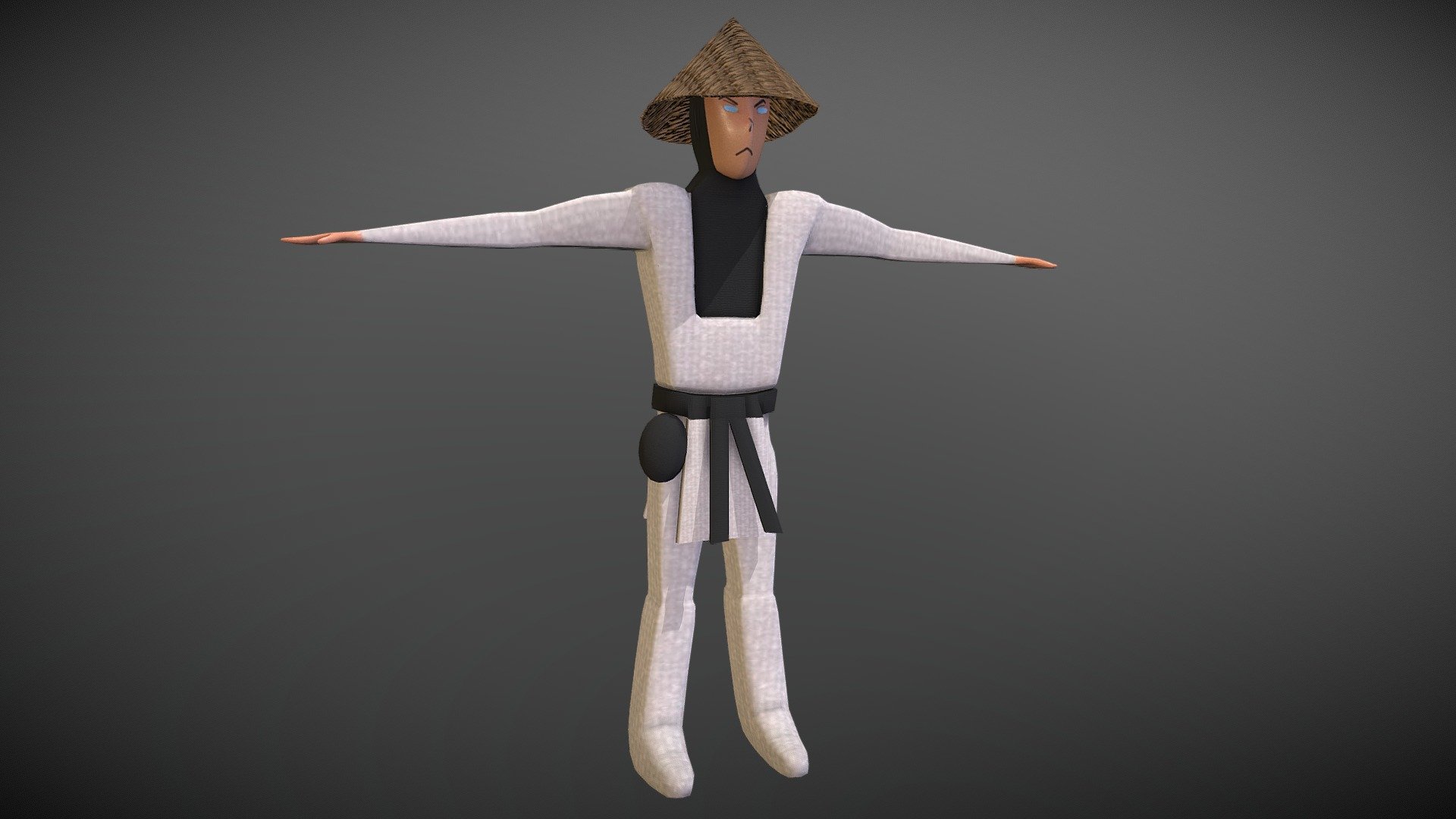 Raiden 3D Model 2 (Mortal Kombat 1992 design) - 3D model by Ojk114 ...