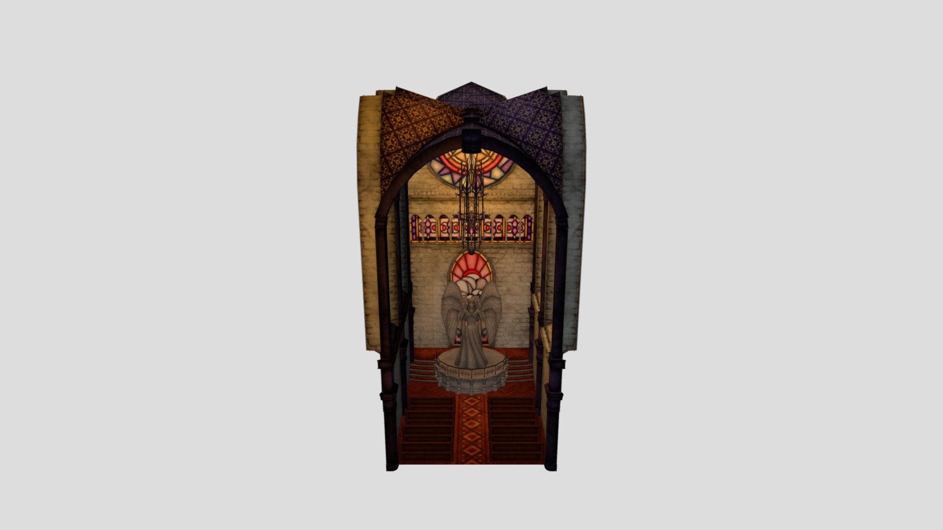 Cathedral Interior - 3D model by LucienWithers (@astralvampire ...