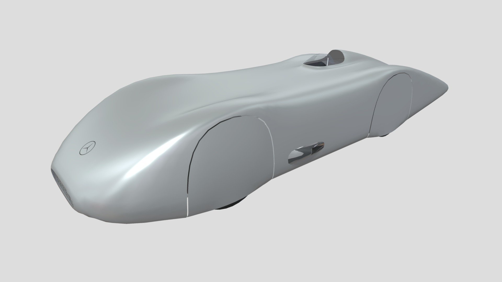 1938 Mercedes Benz W125 - 3D model by Carrozze DÄULARI (@alhertenberger ...