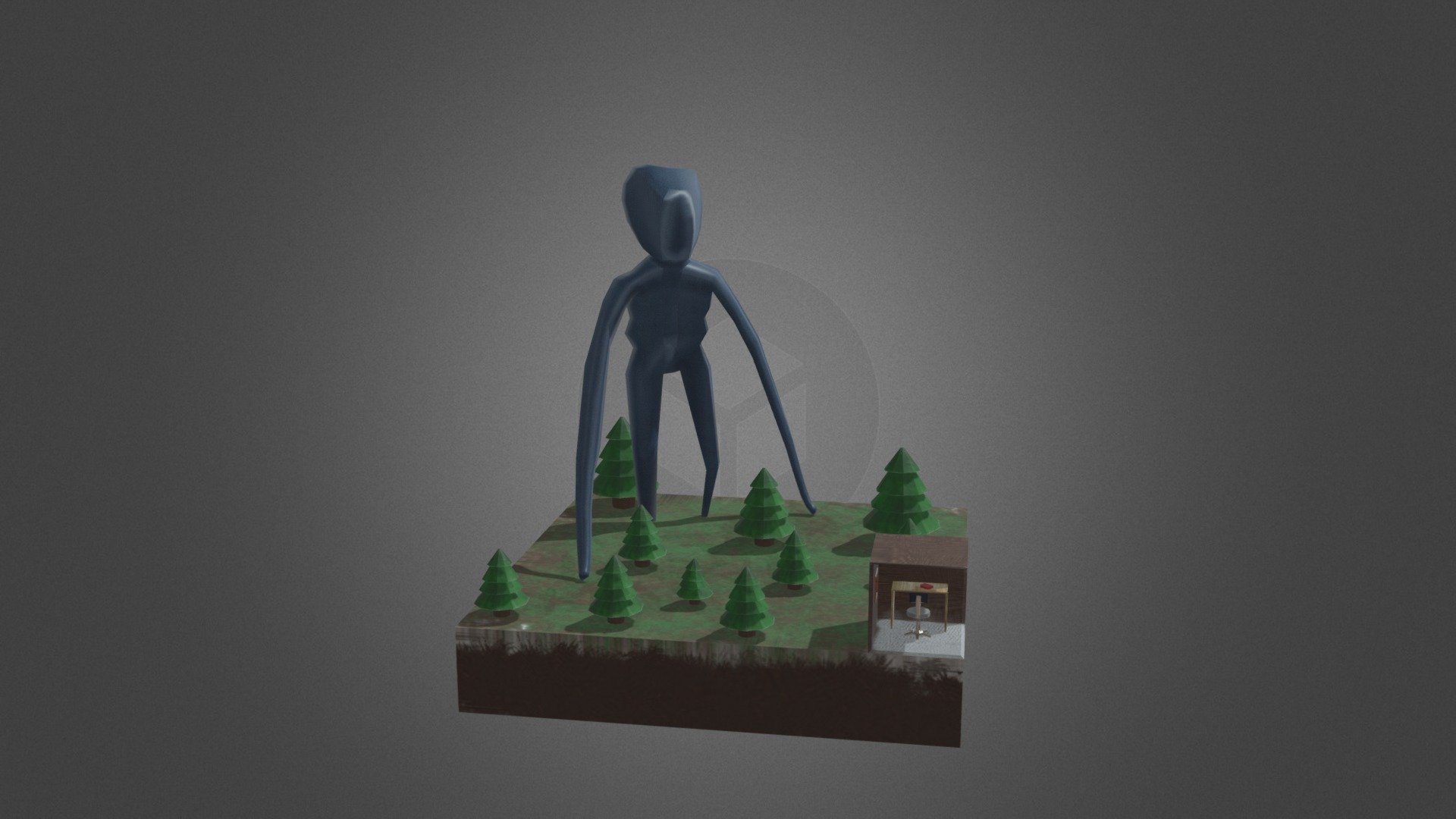 Nightmare diorama - Download Free 3D model by Colin123 [56c2f78 ...