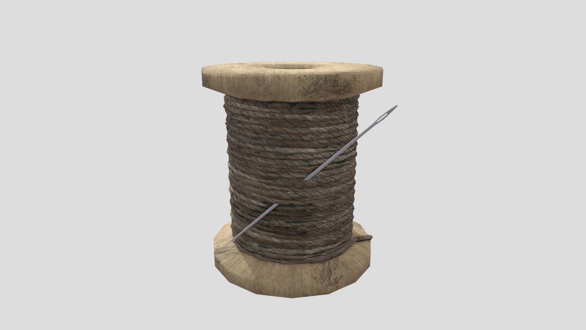 Thread with needle - Buy Royalty Free 3D model by Paubr [56c3064 ...