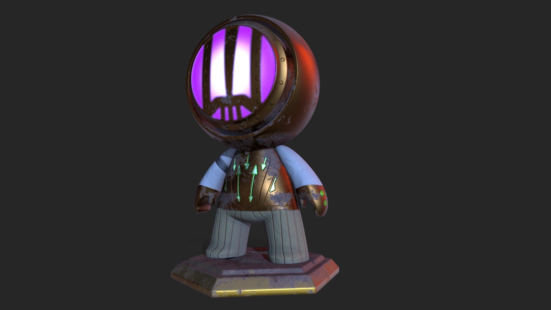 Arcane - Chem Berserkers - 3D model by BenzTo (@benzto2001) [56c3289 ...