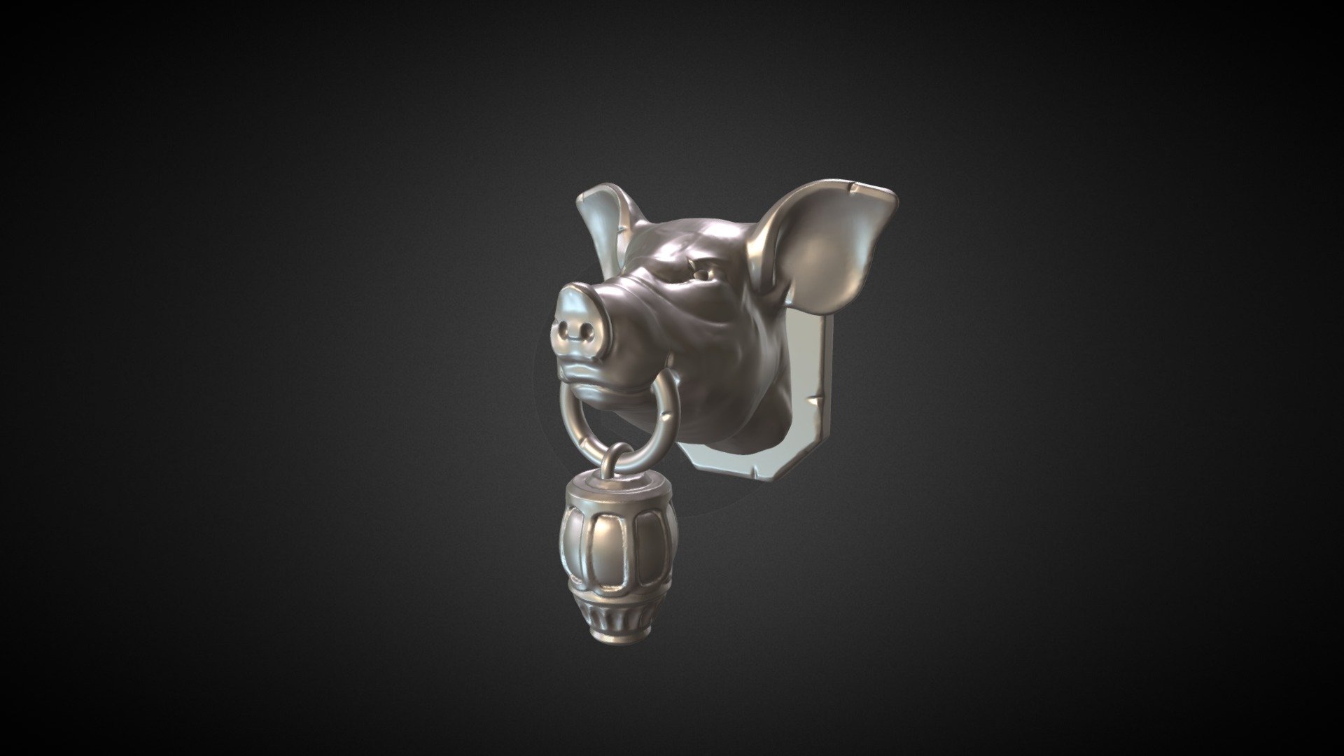 Pig Head - 3D model by joshopel [56c4151] - Sketchfab